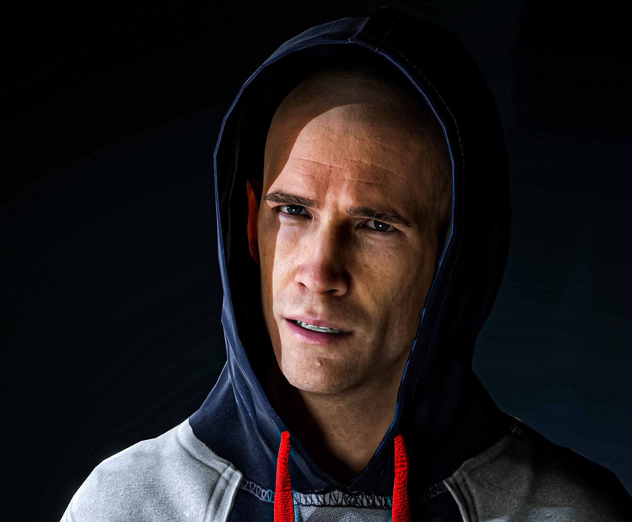 3D model High Quality Realistic Man HipHop Rapper VR / AR / low-poly ...