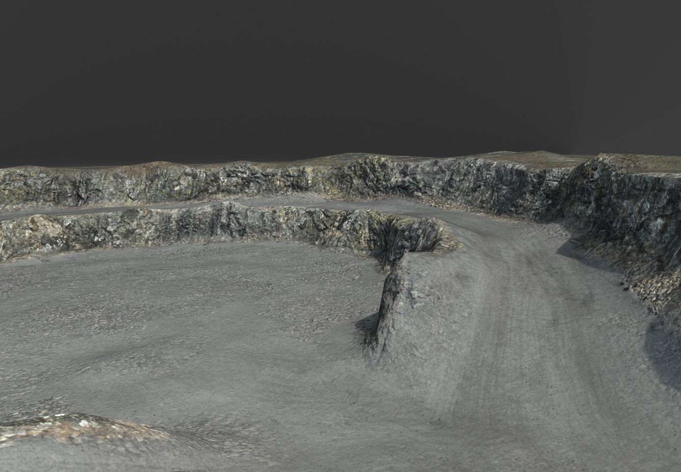 3D model Mine Quarry VR / AR / low-poly | CGTrader
