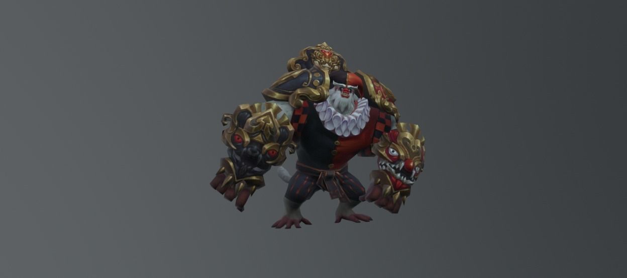 3D model Clown Kong VR / AR / low-poly | CGTrader