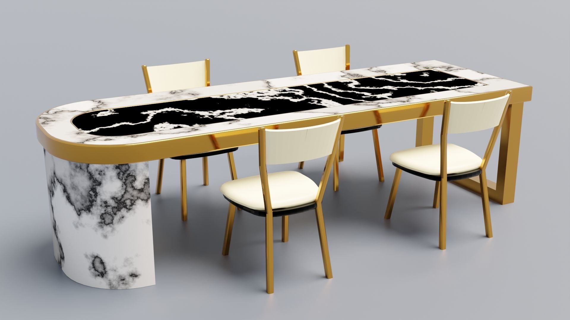 3D Dining Table 3D model | CGTrader