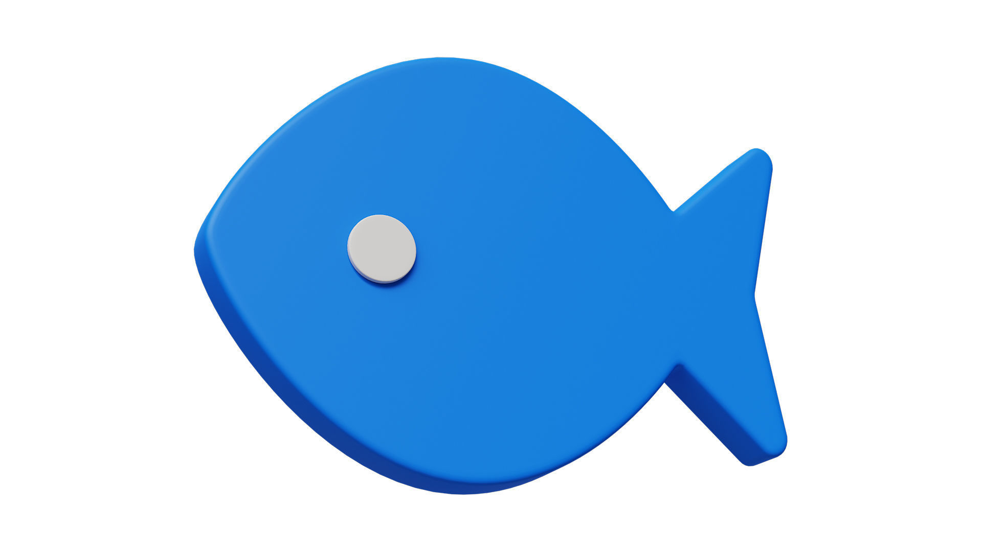 3D model Fish icon VR / AR / low-poly | CGTrader