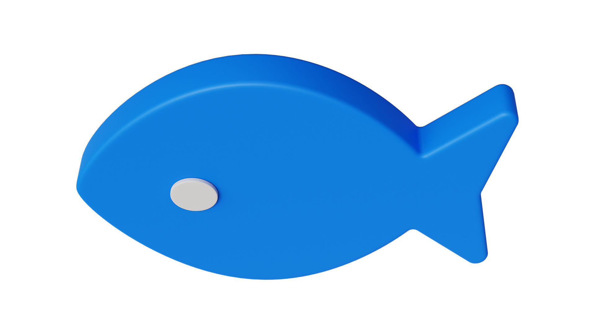 3D model Fish icon VR / AR / low-poly | CGTrader