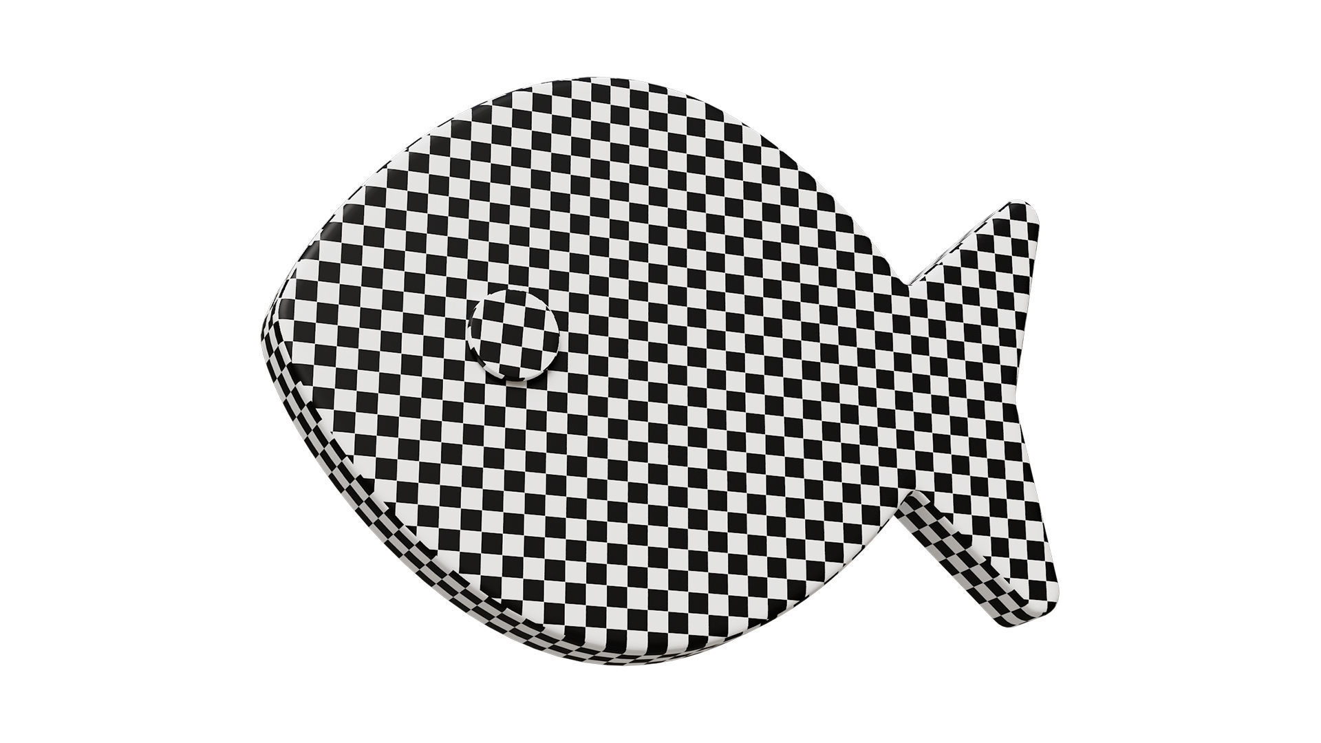 3D model Fish icon VR / AR / low-poly | CGTrader