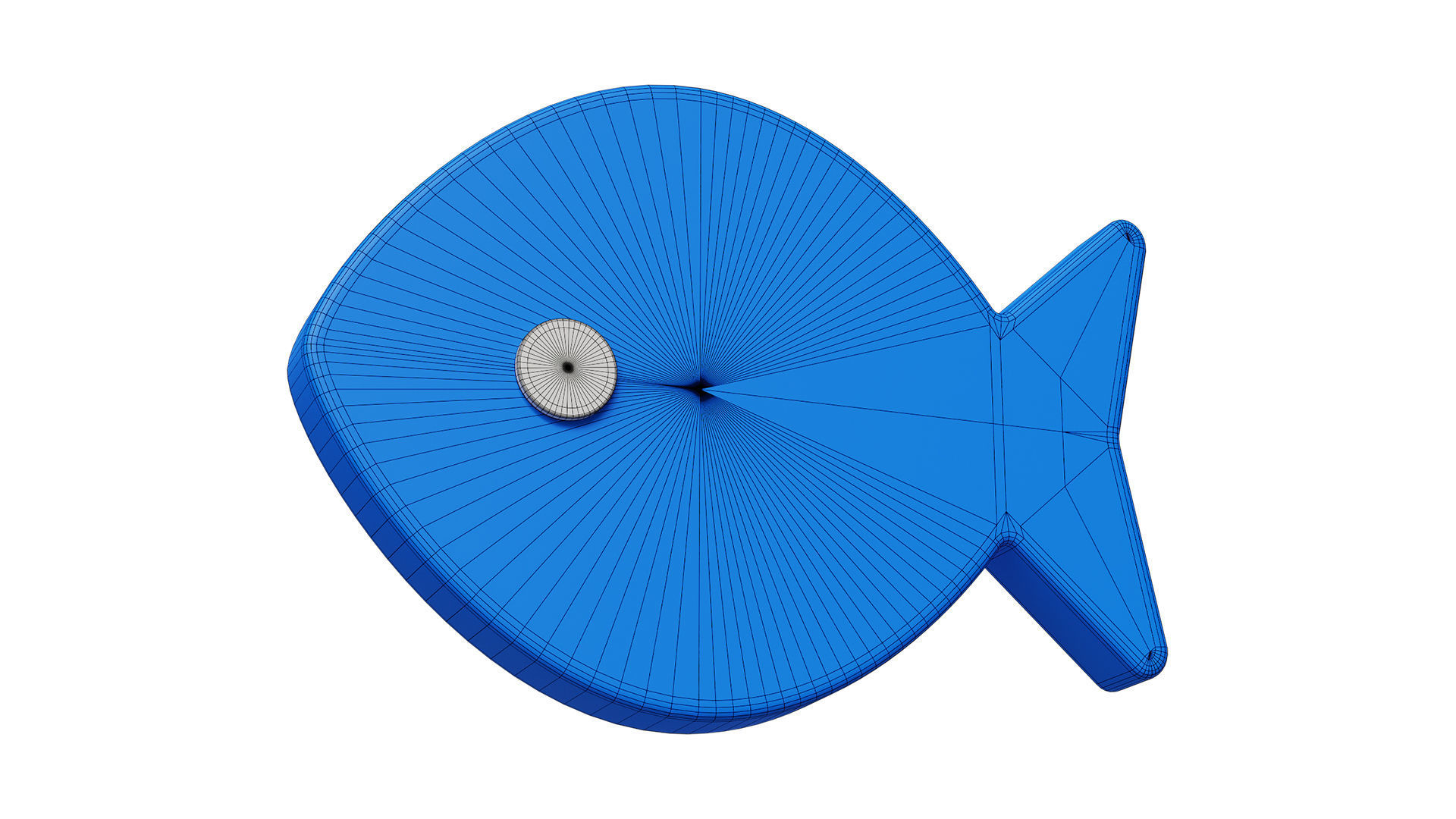 3D model Fish icon VR / AR / low-poly | CGTrader