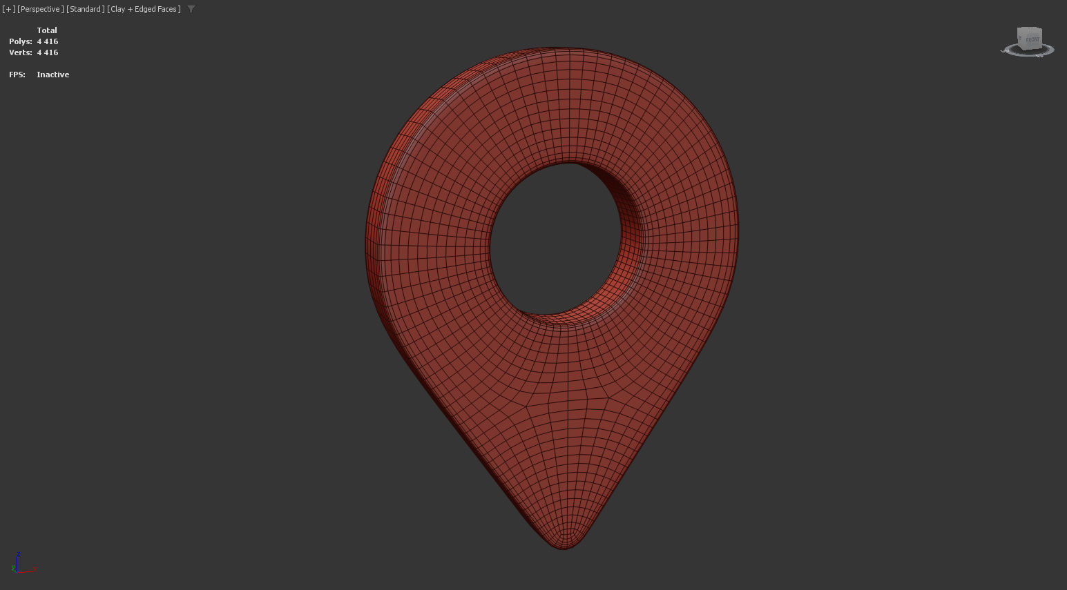 Map Pointer 3D model | CGTrader