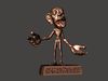 The cortical sensory Homunculus 3D model 3D printable | CGTrader