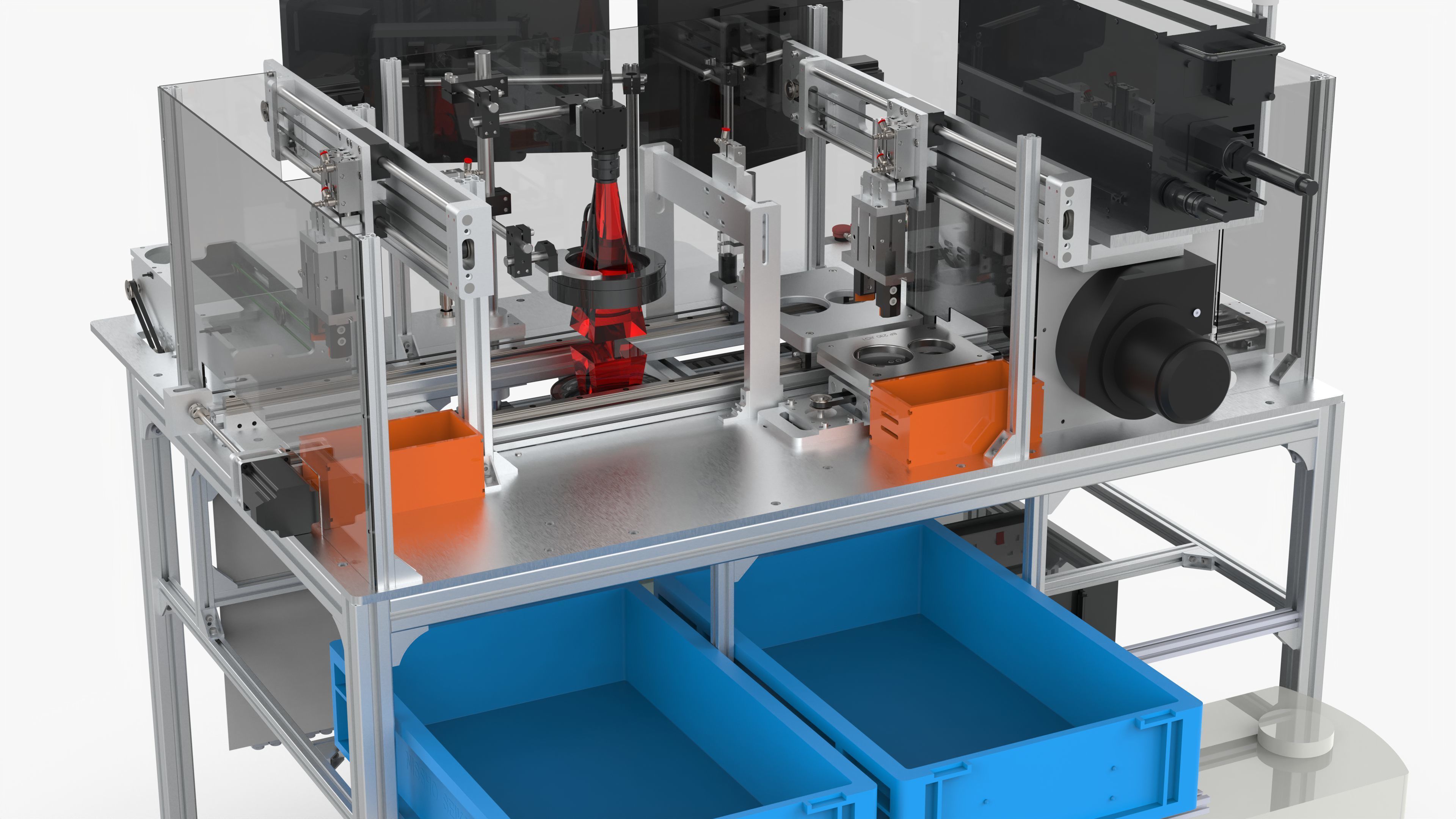 Marking Visual Inspection all-in-one Machine 3D model | CGTrader