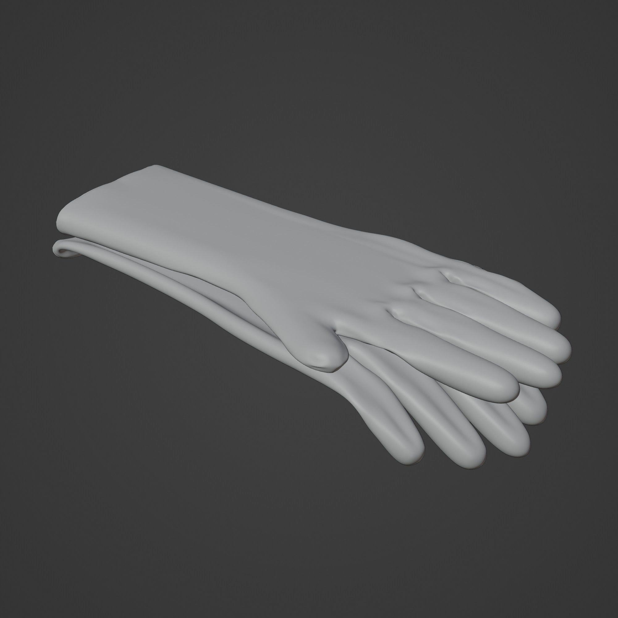 A Pair of Garden Gloves free VR / AR / low-poly 3D model | CGTrader