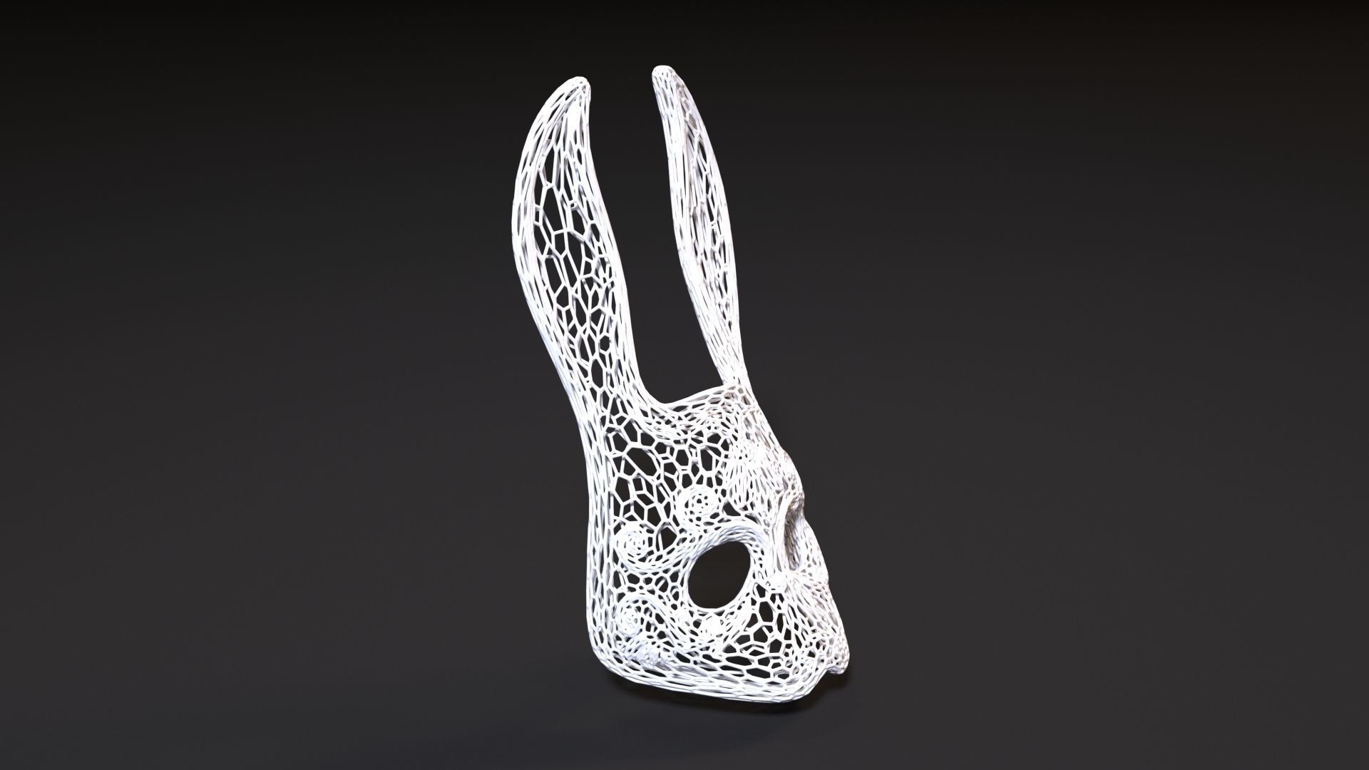 Splicer Bunny Mask from Bioshock 3D model 3D printable | CGTrader