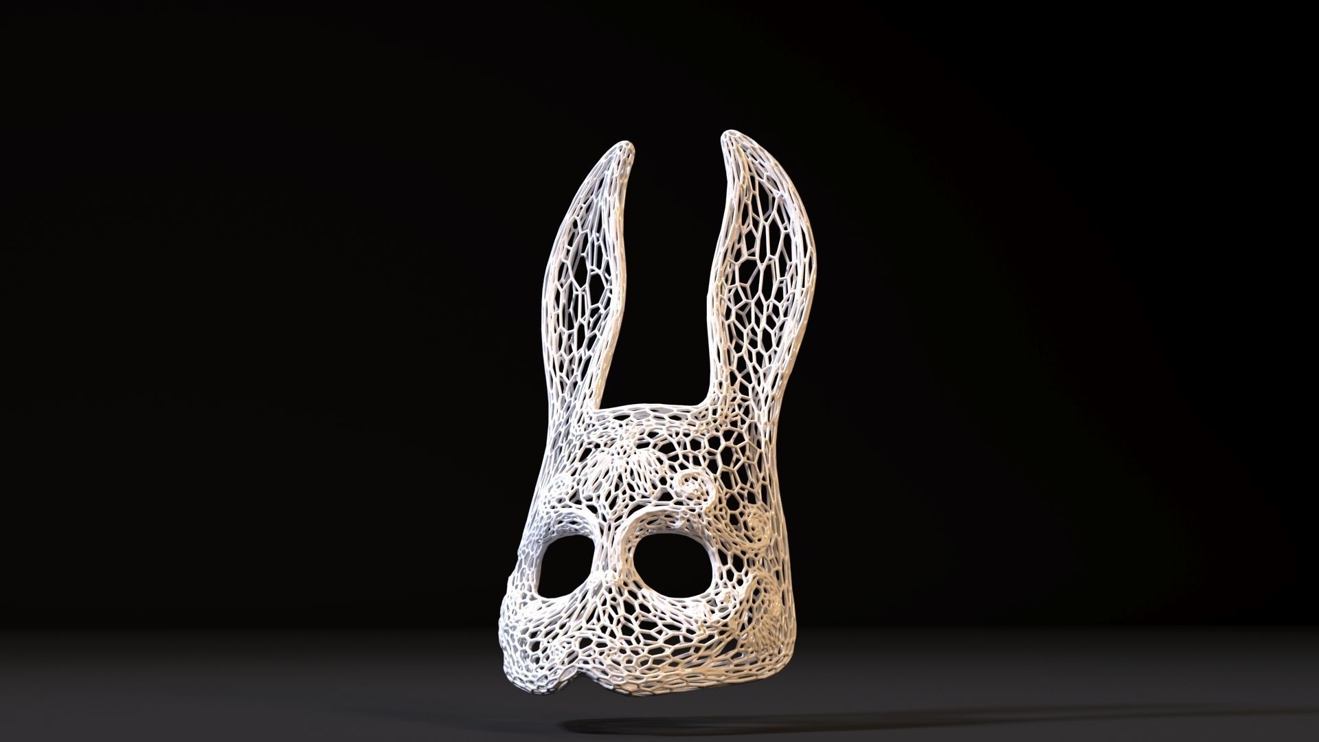 Splicer Bunny Mask from Bioshock 3D model 3D printable | CGTrader