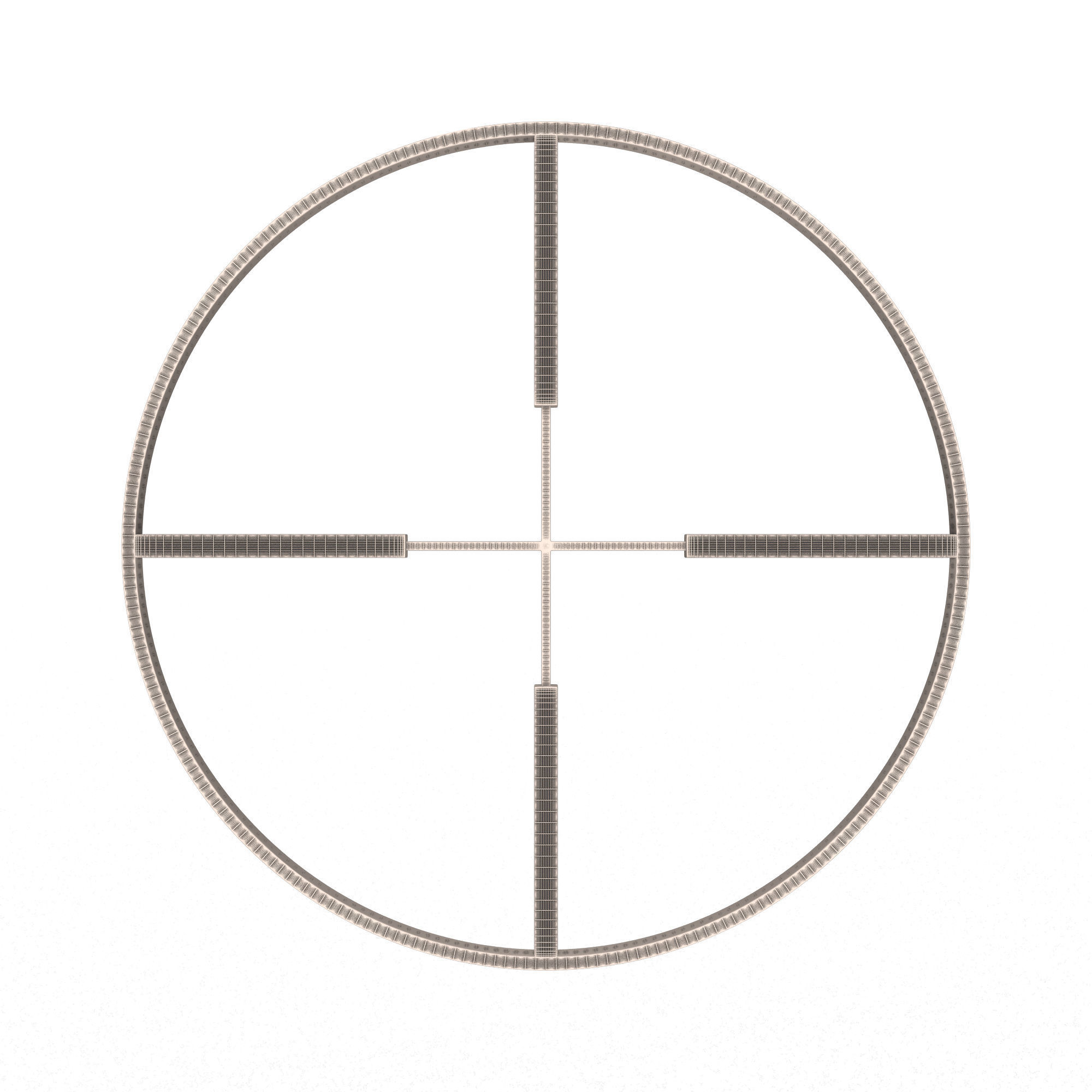 3D model Sniper Target Symbol VR / AR / low-poly | CGTrader