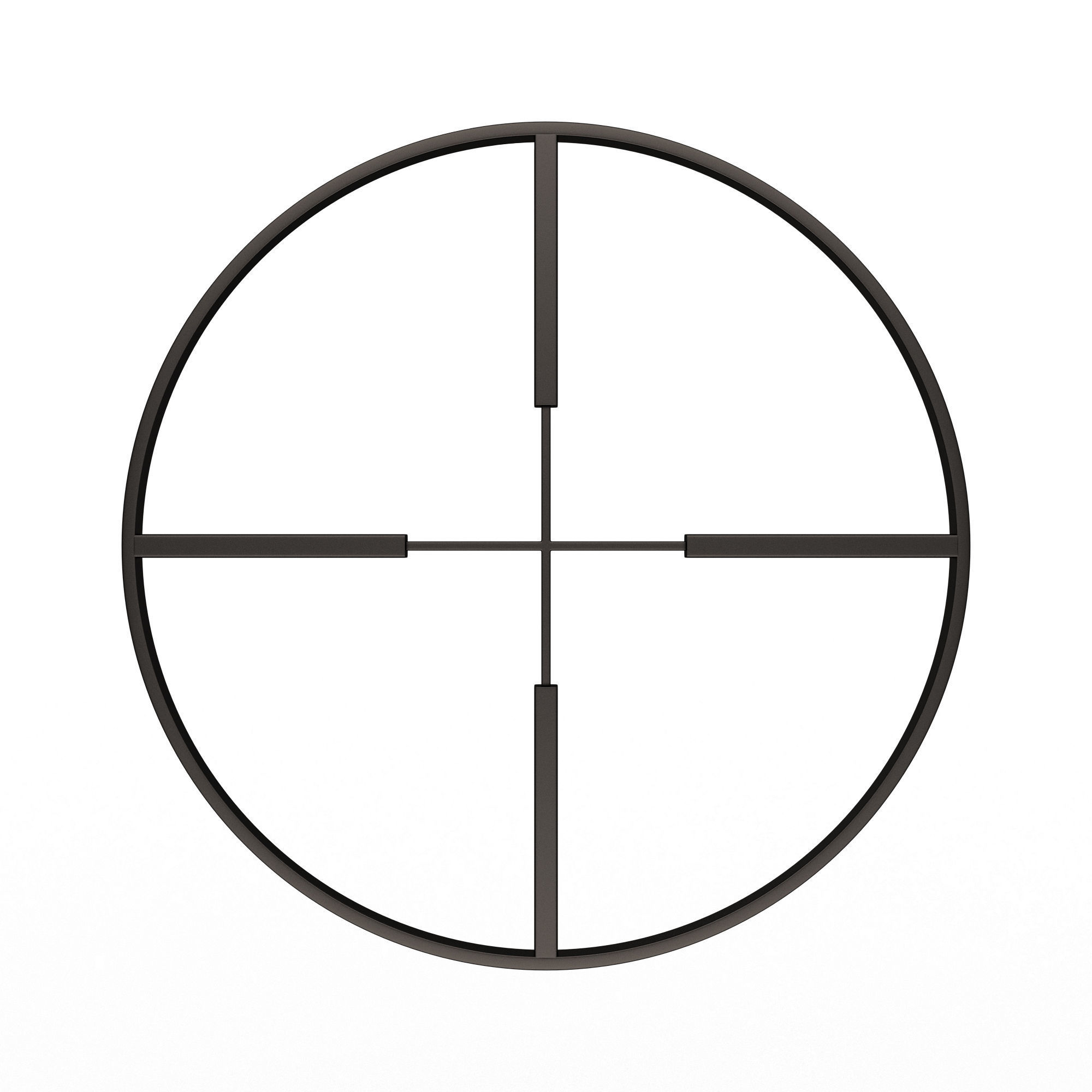 3D model Sniper Target Symbol VR / AR / low-poly | CGTrader
