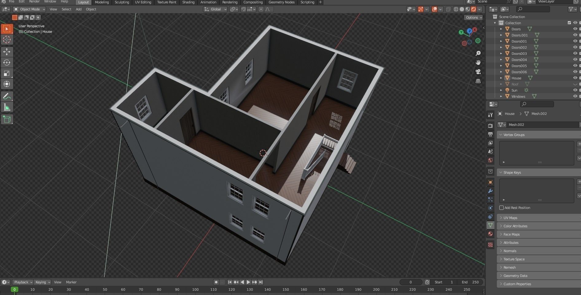3D model Farm House VR / AR / low-poly | CGTrader