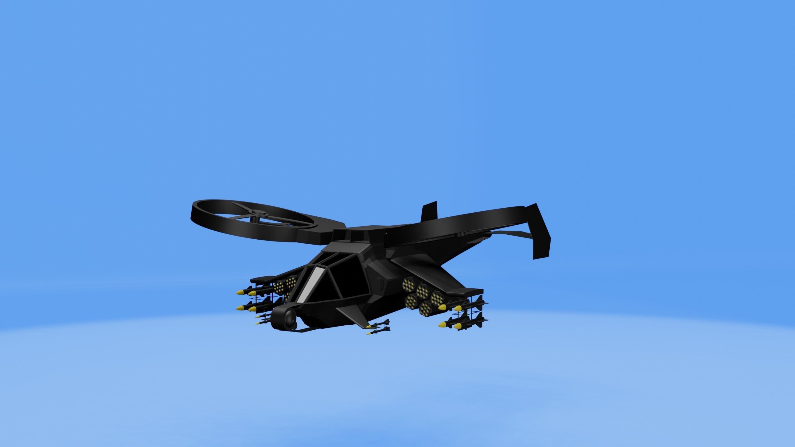 Low Poly Scorpion Gunship From Avatar free 3D model | CGTrader