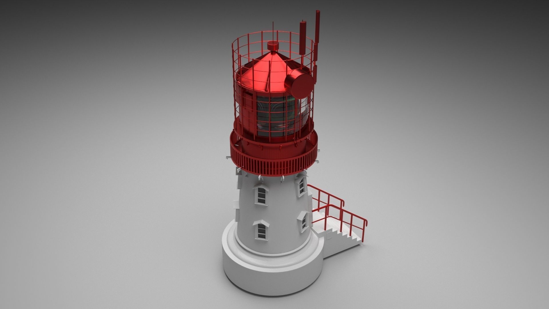 Lindessness Lighthouse 3D model | CGTrader