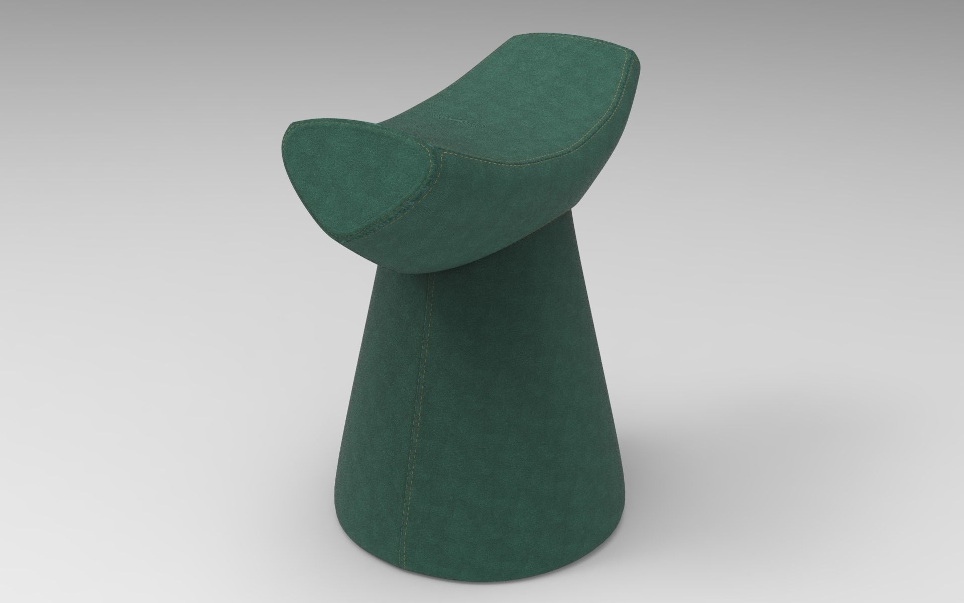 3D model Moon Stool VR / AR / low-poly | CGTrader