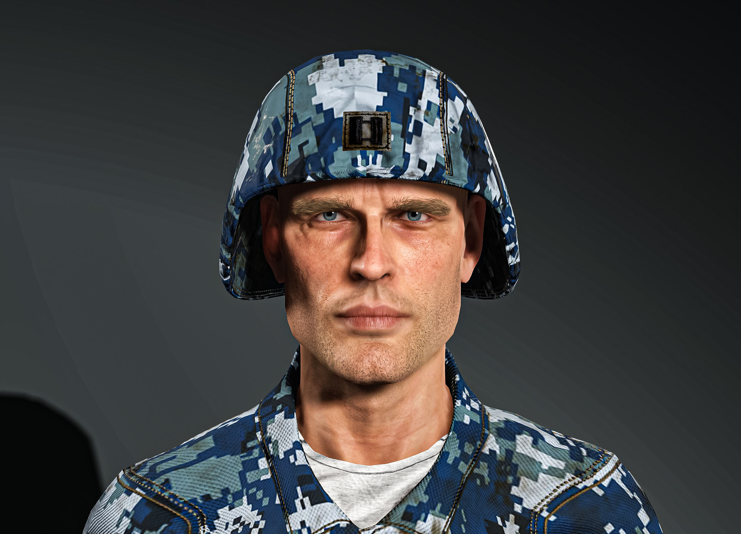 3D model High Quality Realistic Soldier Navy 01 VR / AR / low-poly | CGTrader