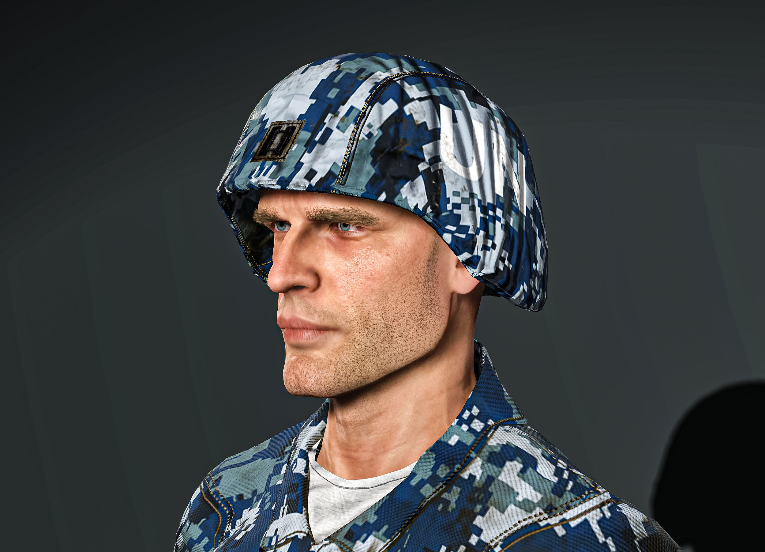 3D model High Quality Realistic Soldier Navy 01 VR / AR / low-poly | CGTrader