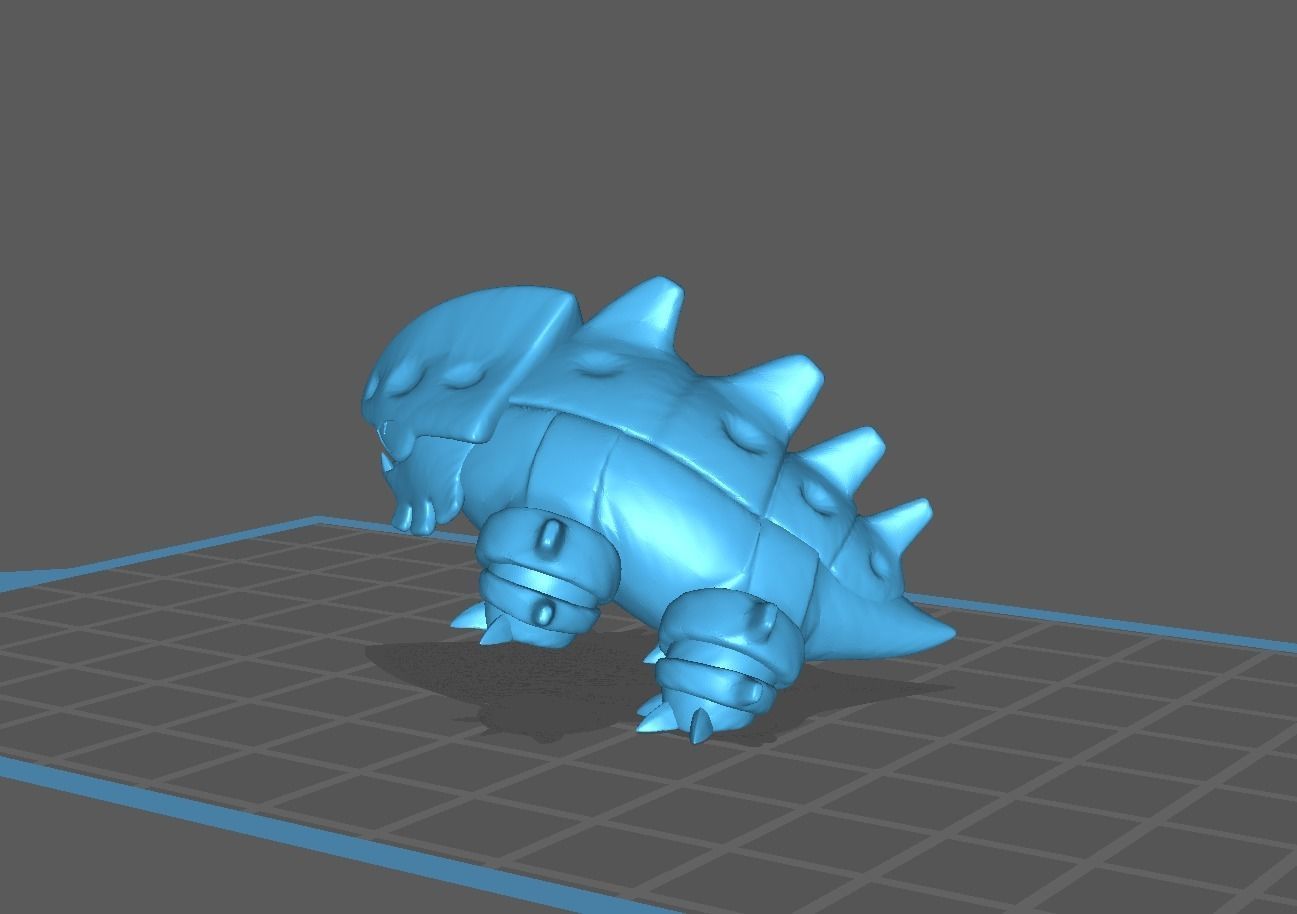 Aron Lairon Aggron And Mega Aggron 3D print model 3D model 3D printable ...