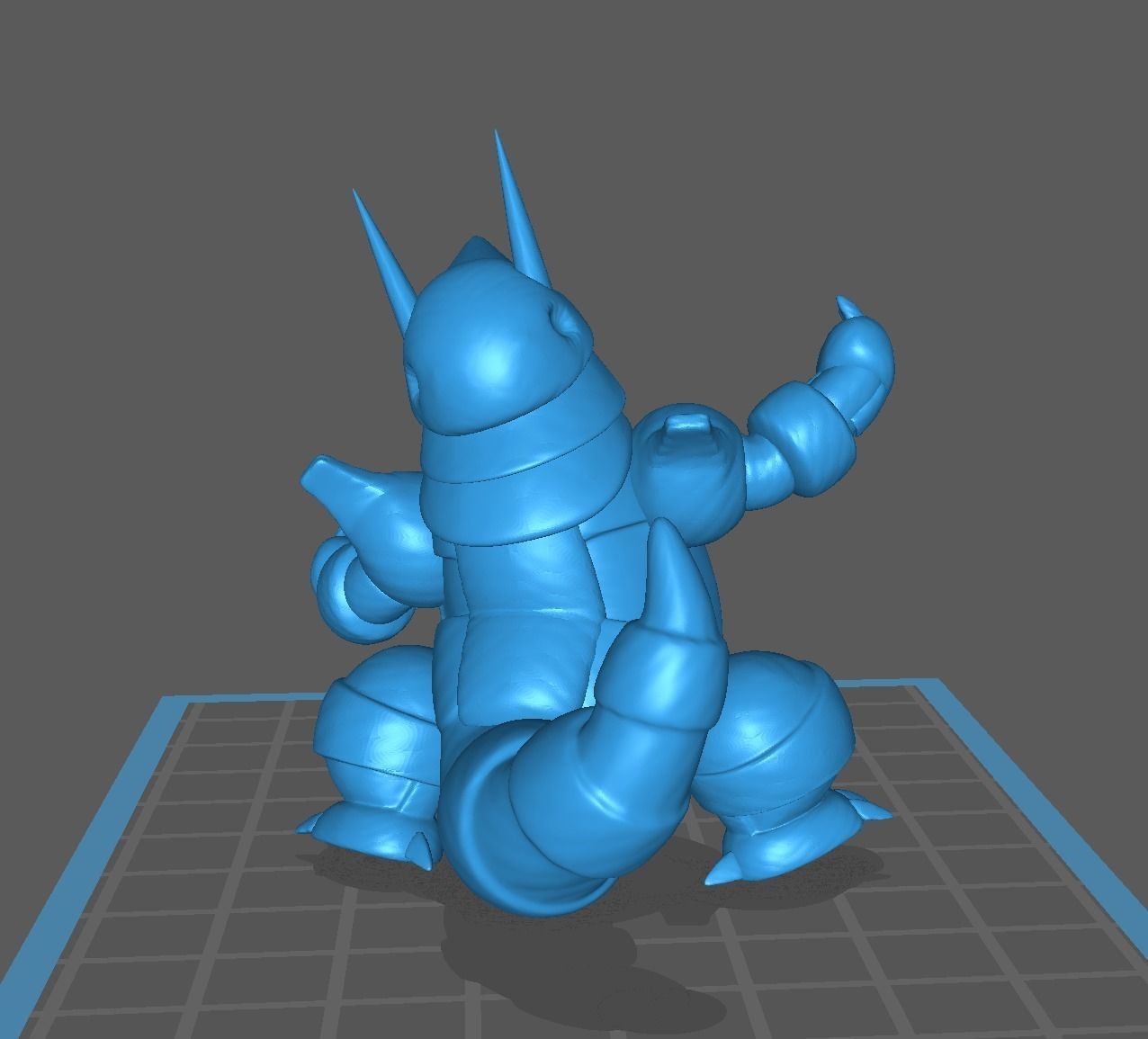 Aron Lairon Aggron And Mega Aggron 3D print model 3D model 3D printable ...