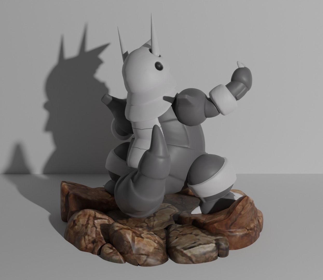 Aron Lairon Aggron And Mega Aggron 3D print model 3D model 3D printable ...
