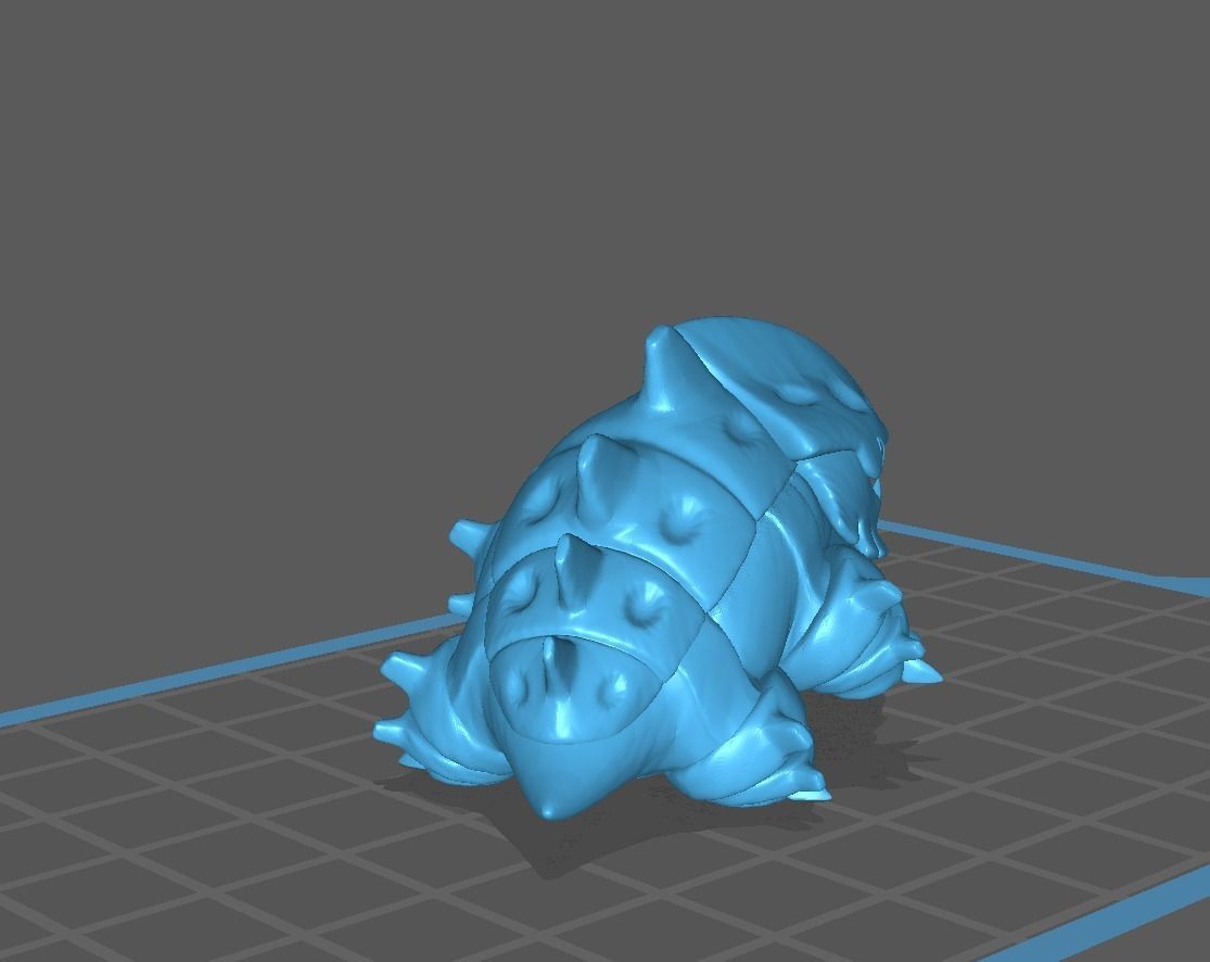 Aron Lairon Aggron And Mega Aggron 3D print model 3D model 3D printable ...