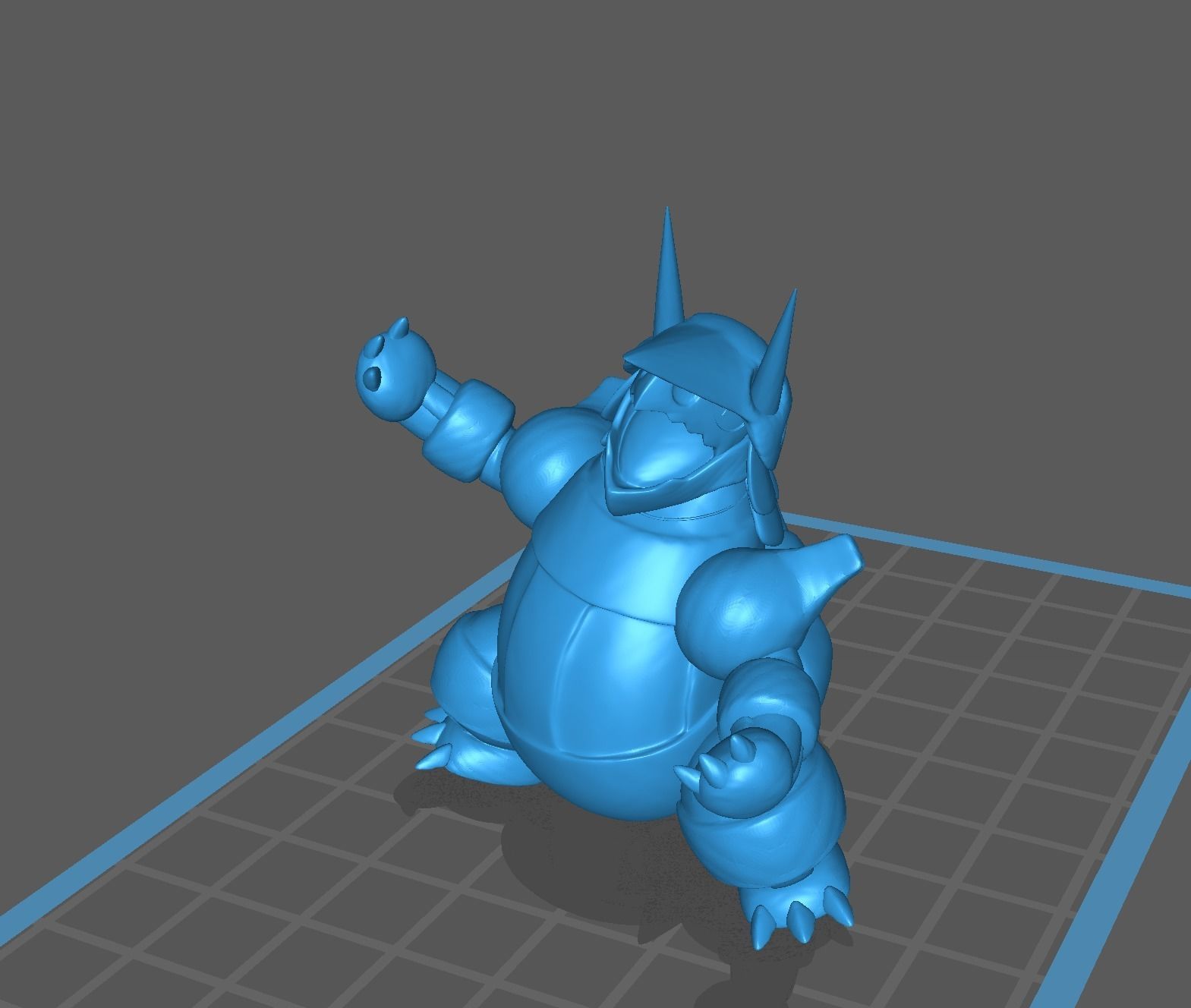 Aron Lairon Aggron And Mega Aggron 3D print model 3D model 3D printable ...