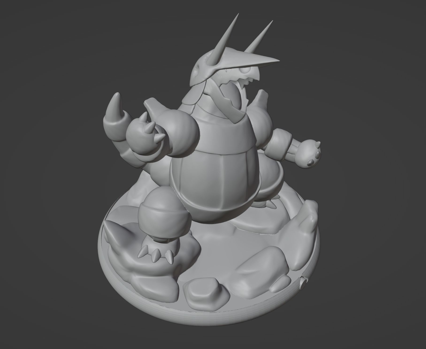 Aron Lairon Aggron And Mega Aggron 3D print model 3D model 3D printable ...