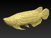 AROWANA DRAGON FISH 3D MODEL - 3Dprint ready 3D model 3D printable ...