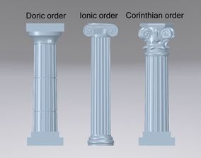 Greek pillar 3D Models | CGTrader