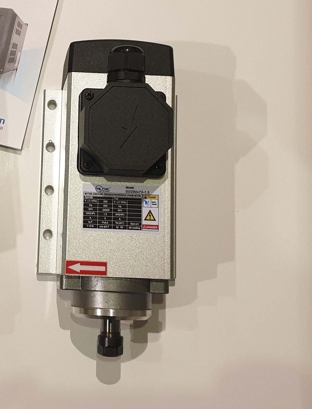 CNC Spindle 1500W Air Cooling 3D model | CGTrader