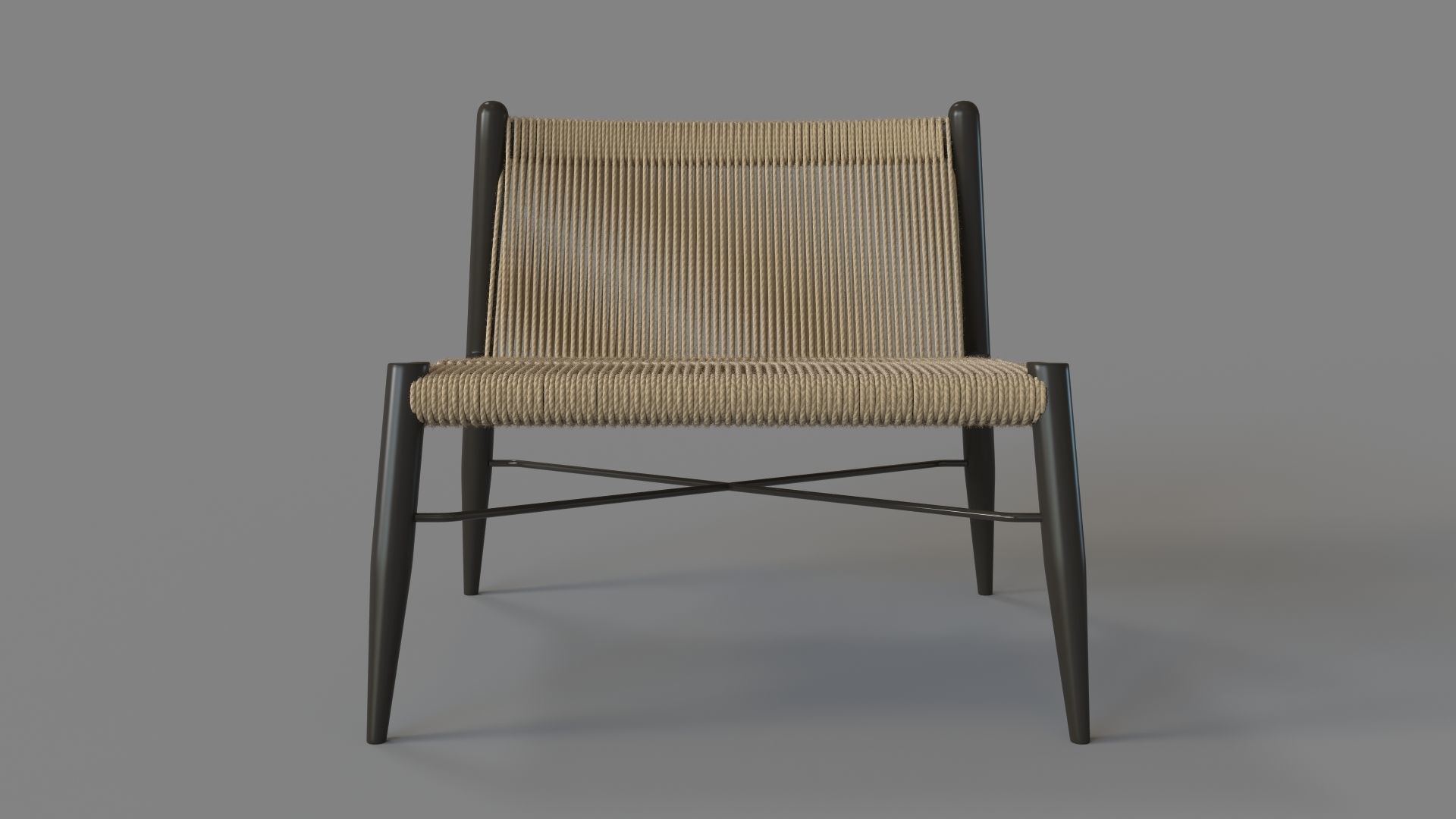 Wrap Jute Chair 3D model | CGTrader