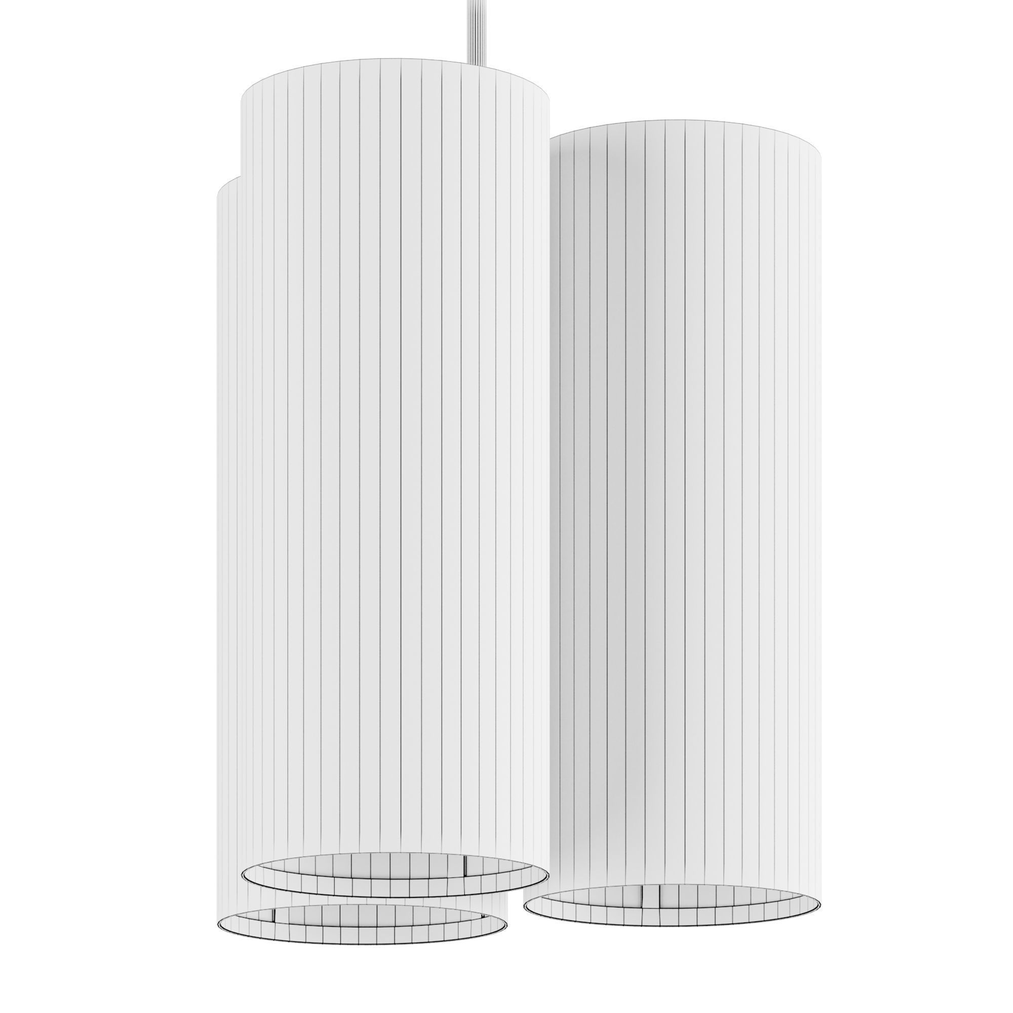 Hashira Pendant Lamp 3D model | CGTrader
