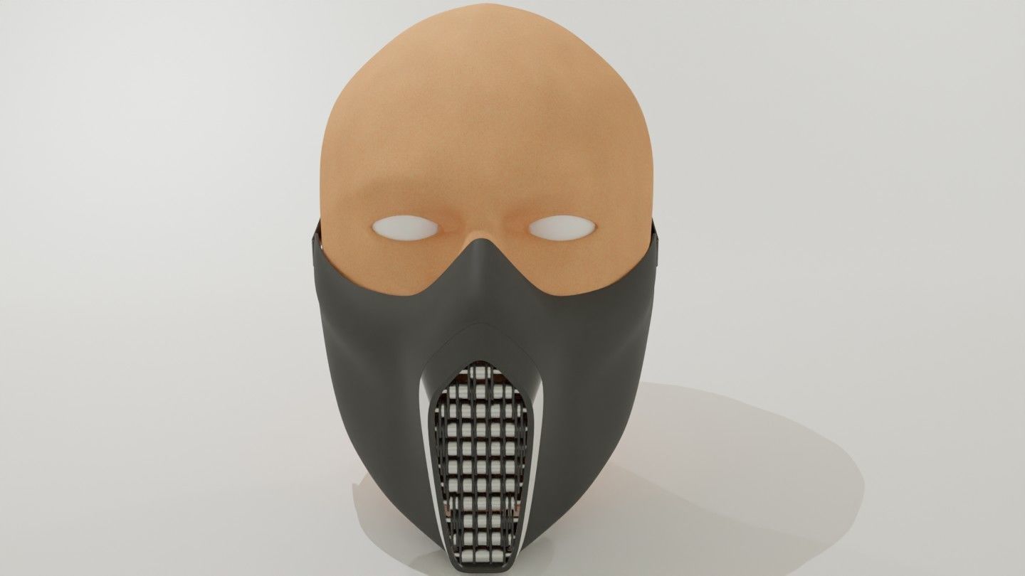 Chain mask 3D model 3D printable | CGTrader
