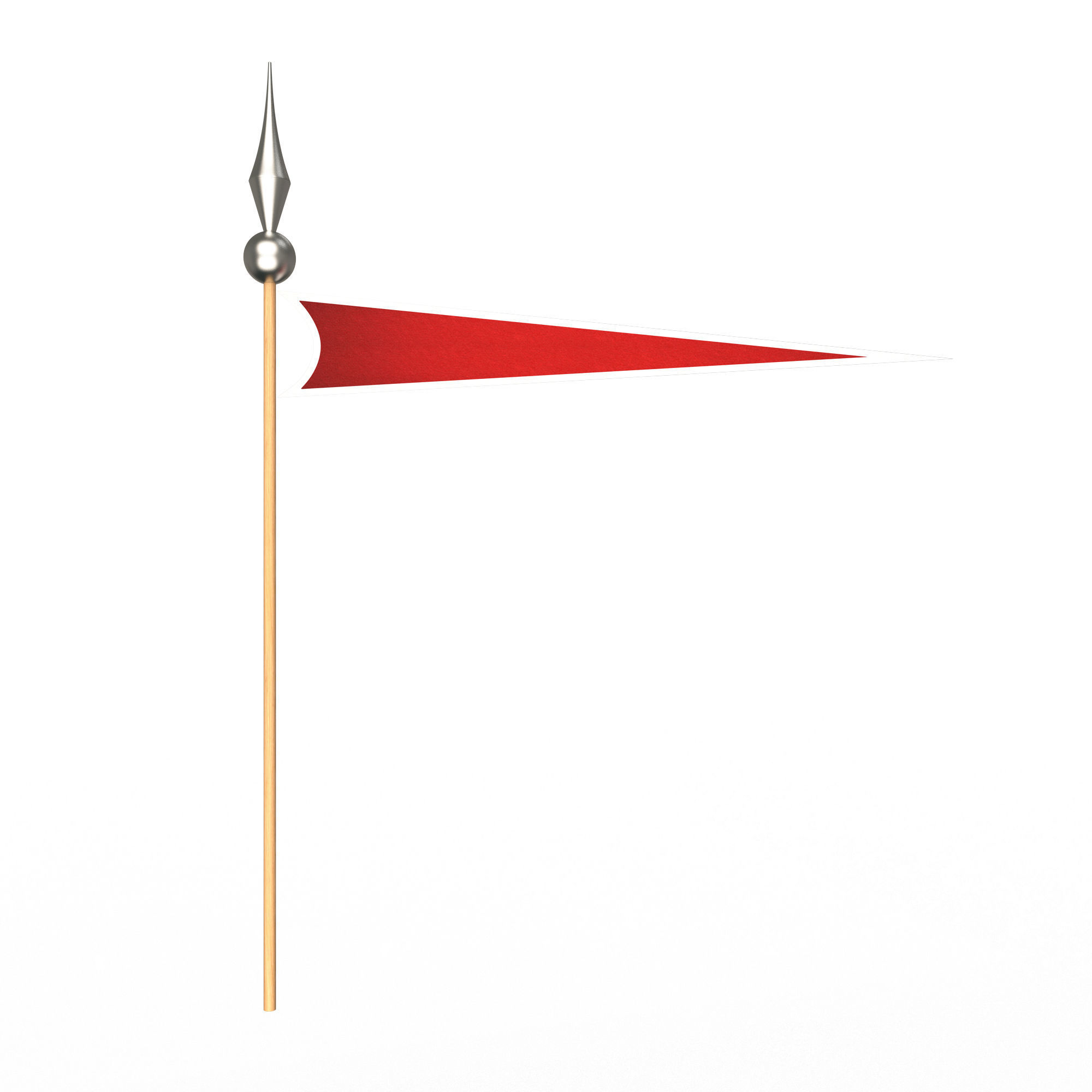 3D model Medieval Long Flag VR / AR / low-poly | CGTrader