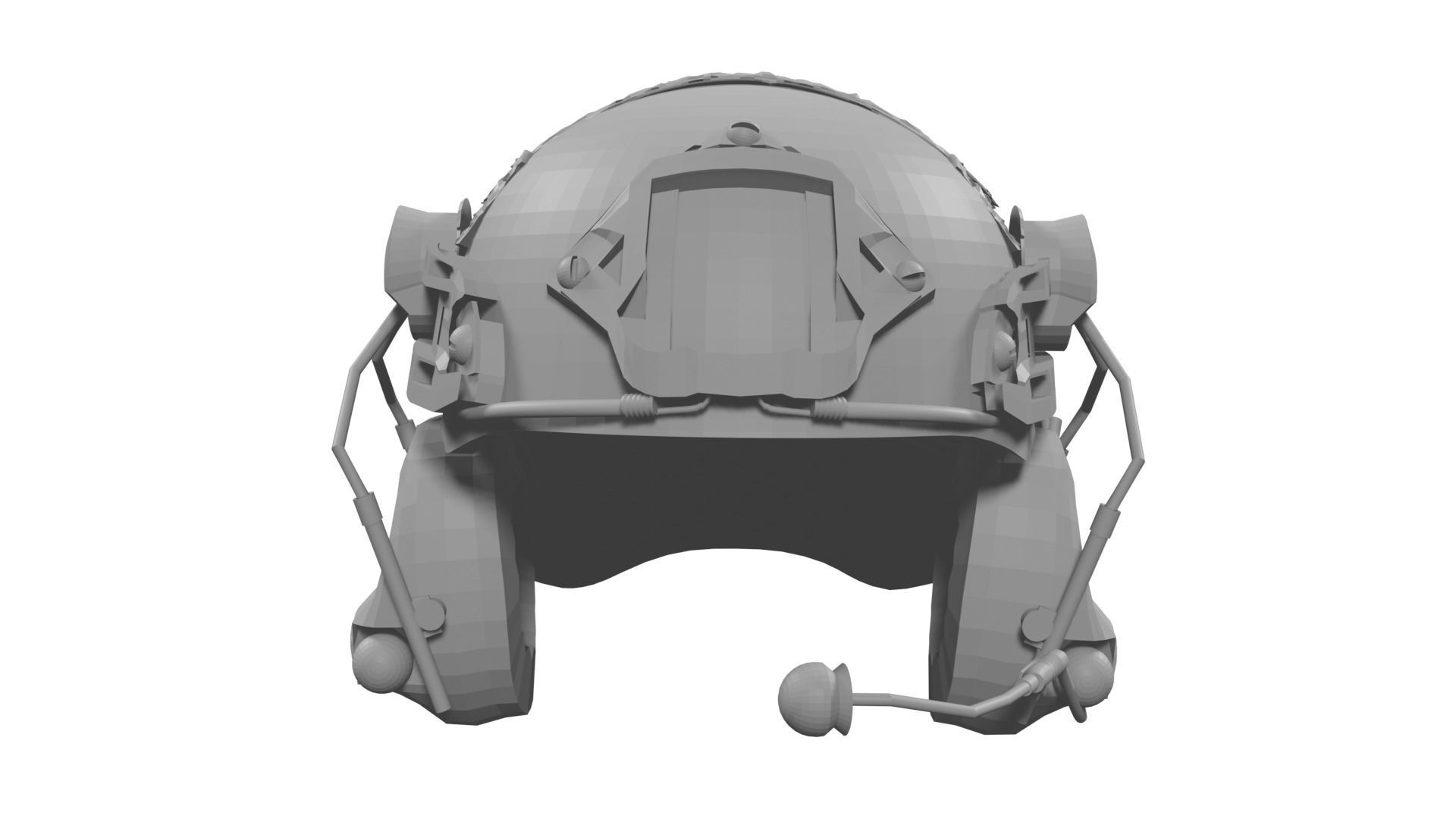 High Cut Tactical Helmet 3D model 3D printable | CGTrader