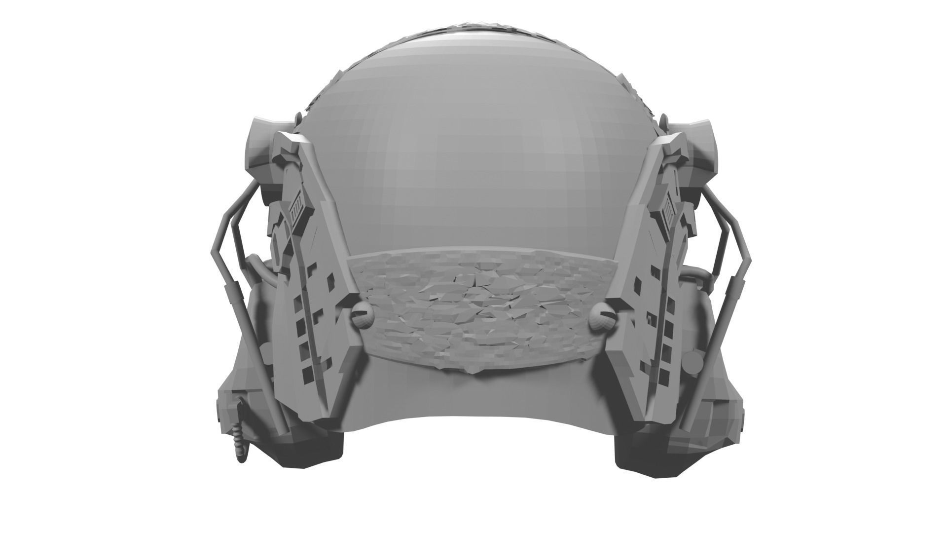 High Cut Tactical Helmet 3D model 3D printable | CGTrader