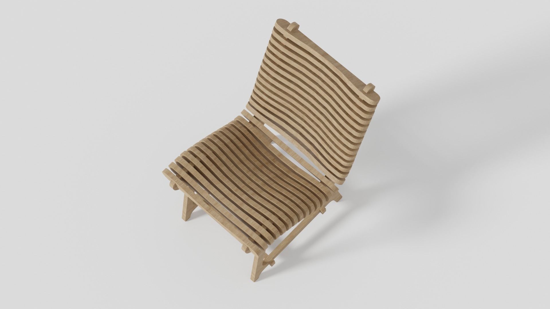 Parametric lounge chair 3D model | CGTrader