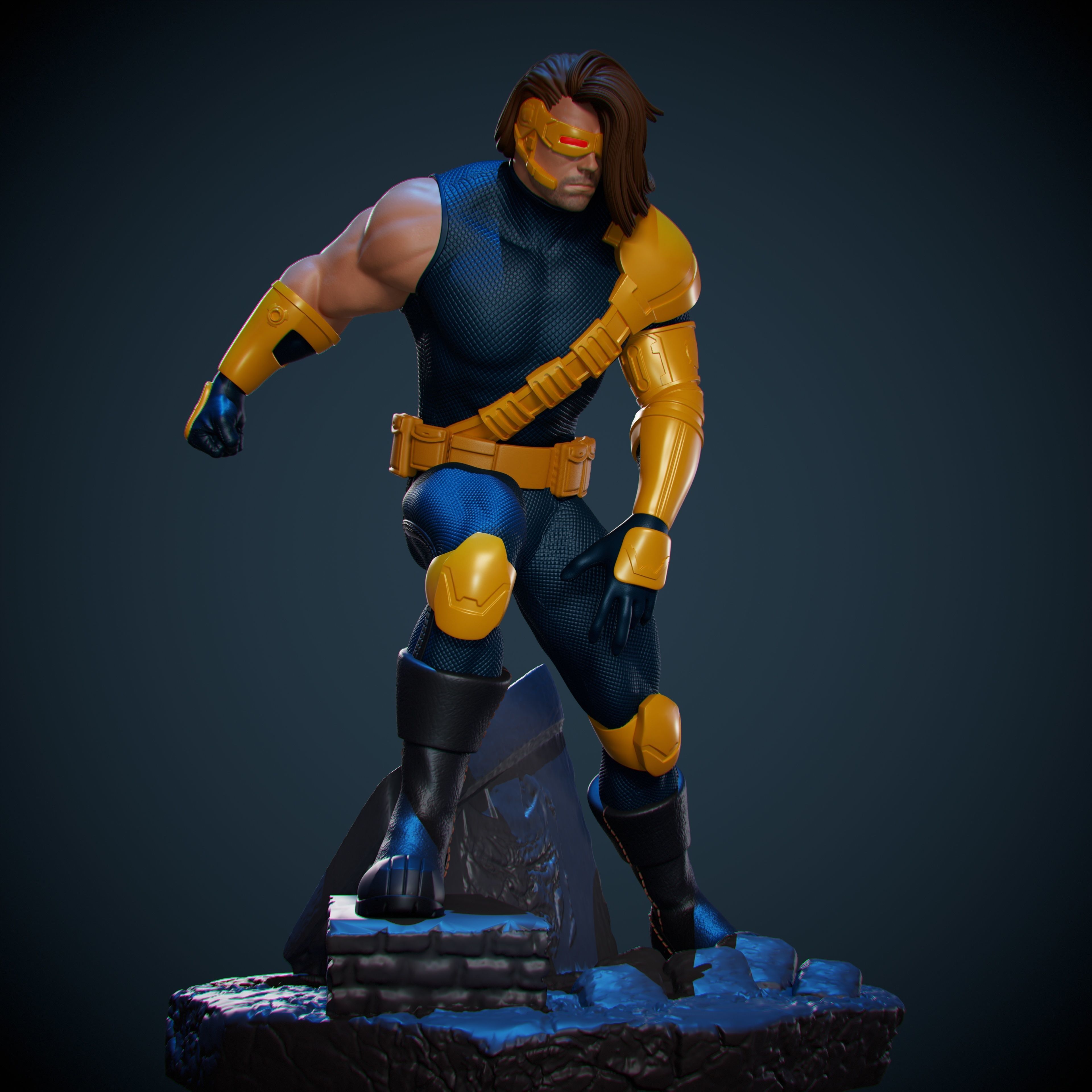 ciclops age of apocalipse 3D model | CGTrader