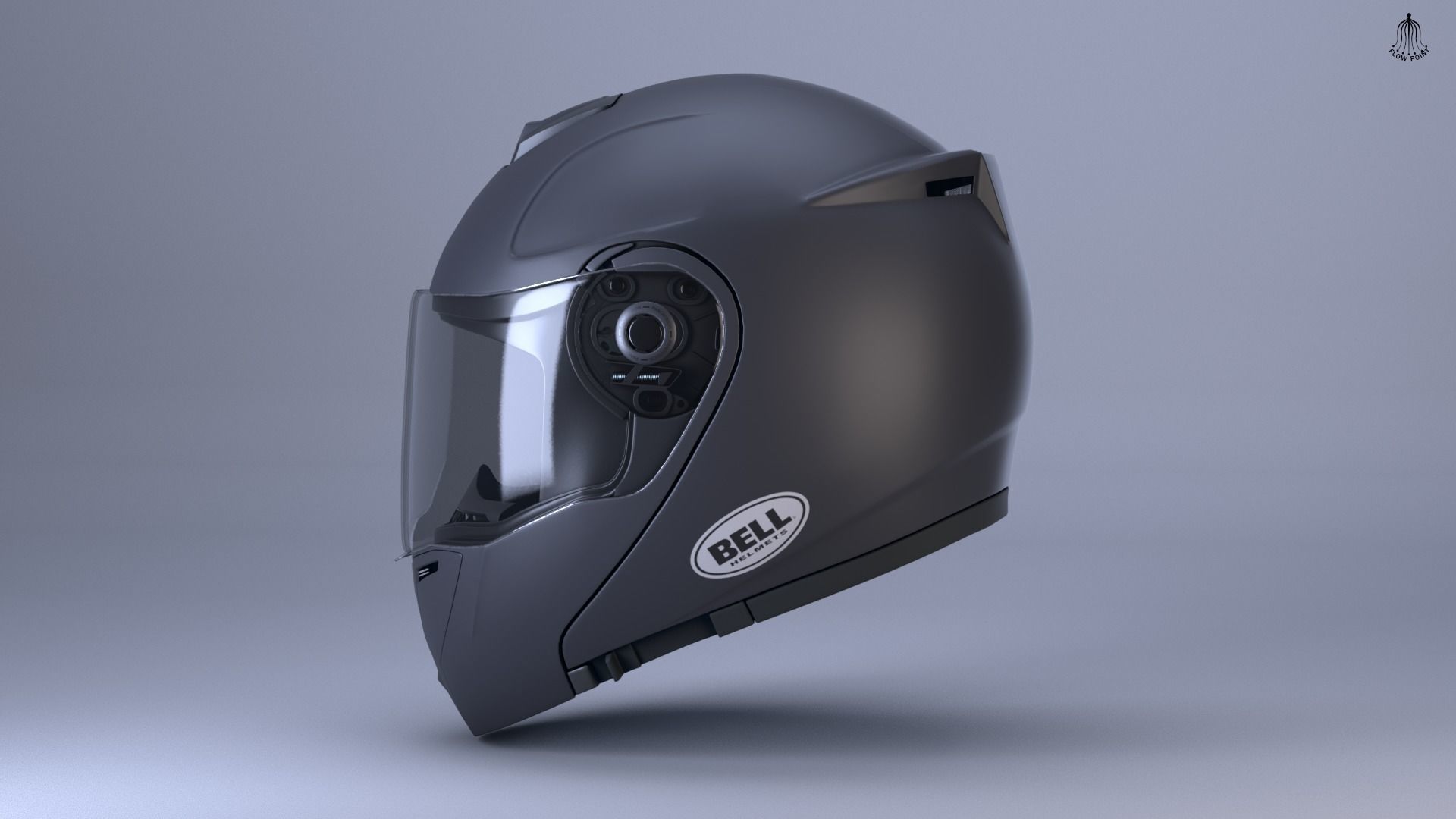 Bell SRT Modular Helmet 3D model | CGTrader