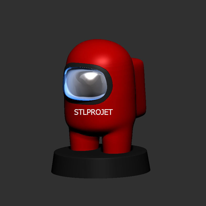 Among Us free 3D model 3D printable | CGTrader