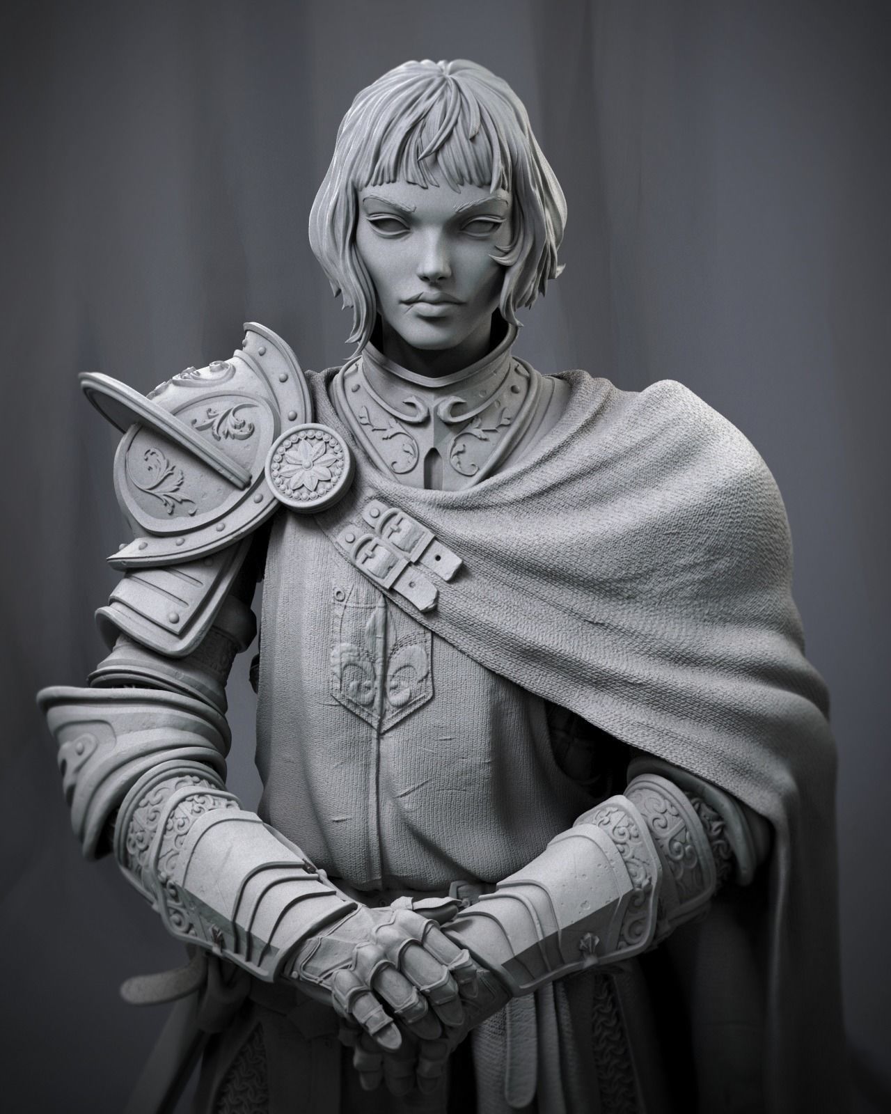 Joan of Arc 3D Print 3D model 3D printable | CGTrader