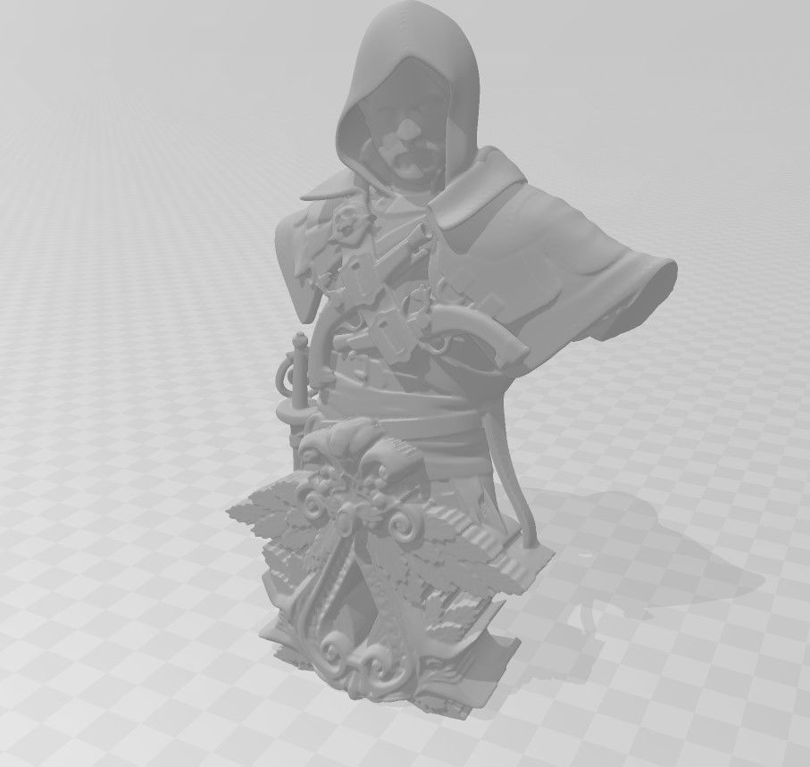Assassins Creed Bust 3D model 3D printable | CGTrader