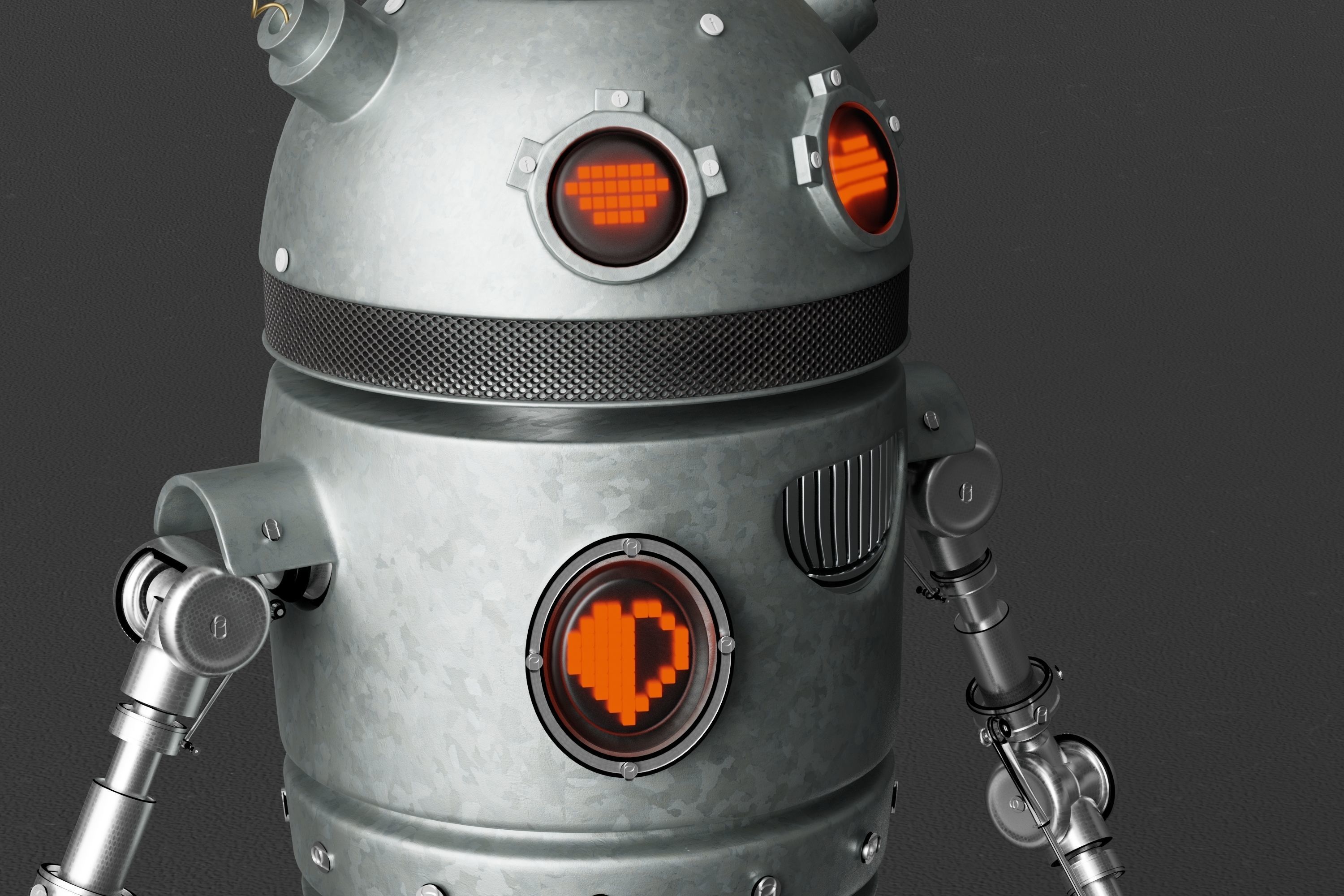 3D model Robot V29 VR / AR / low-poly | CGTrader