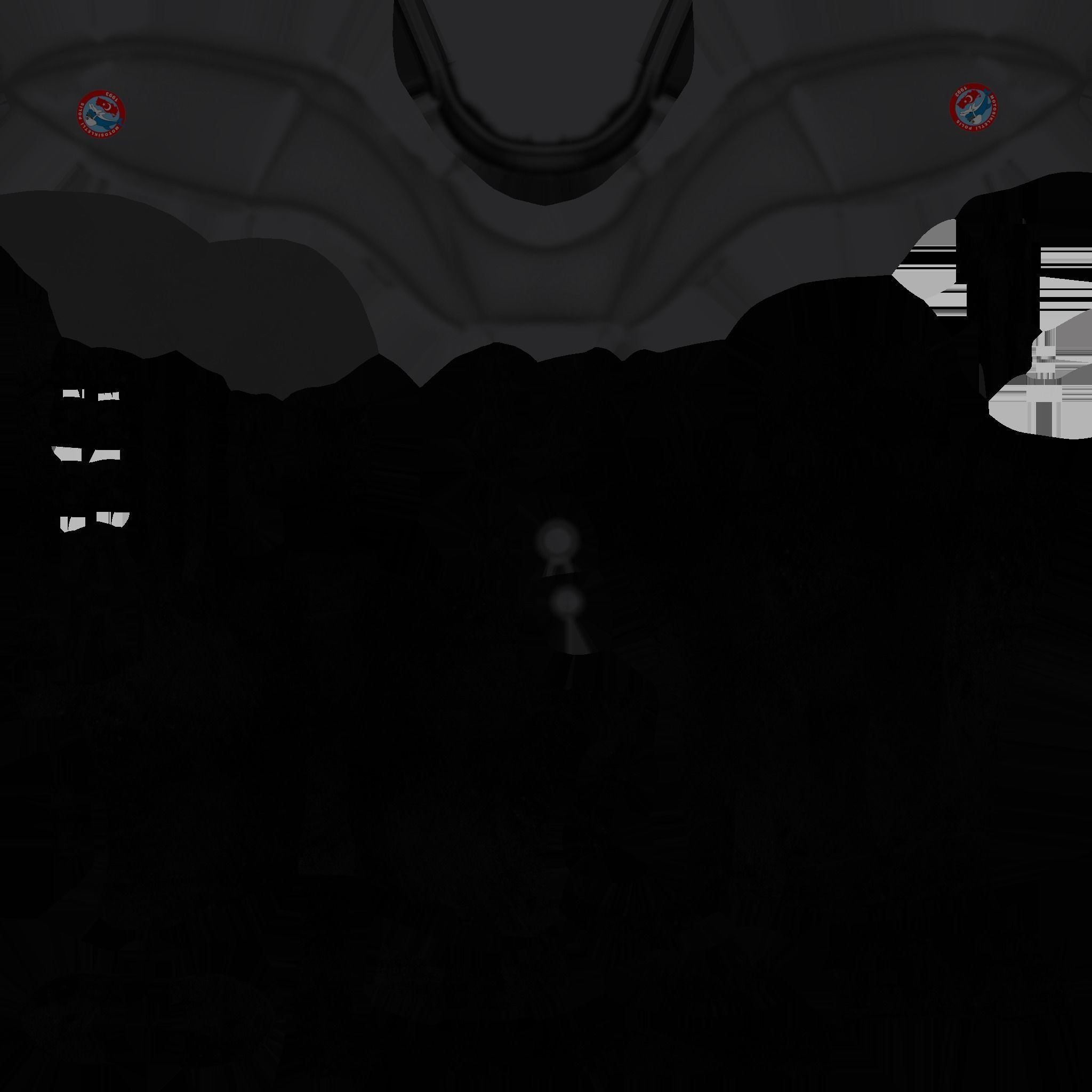 police motorcycle turkey free 3D model | CGTrader