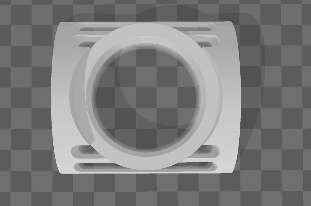 Audi A4 B5 AIR VENT GAUGE POD 52 mm Turbo 3D model 3D printable | CGTrader