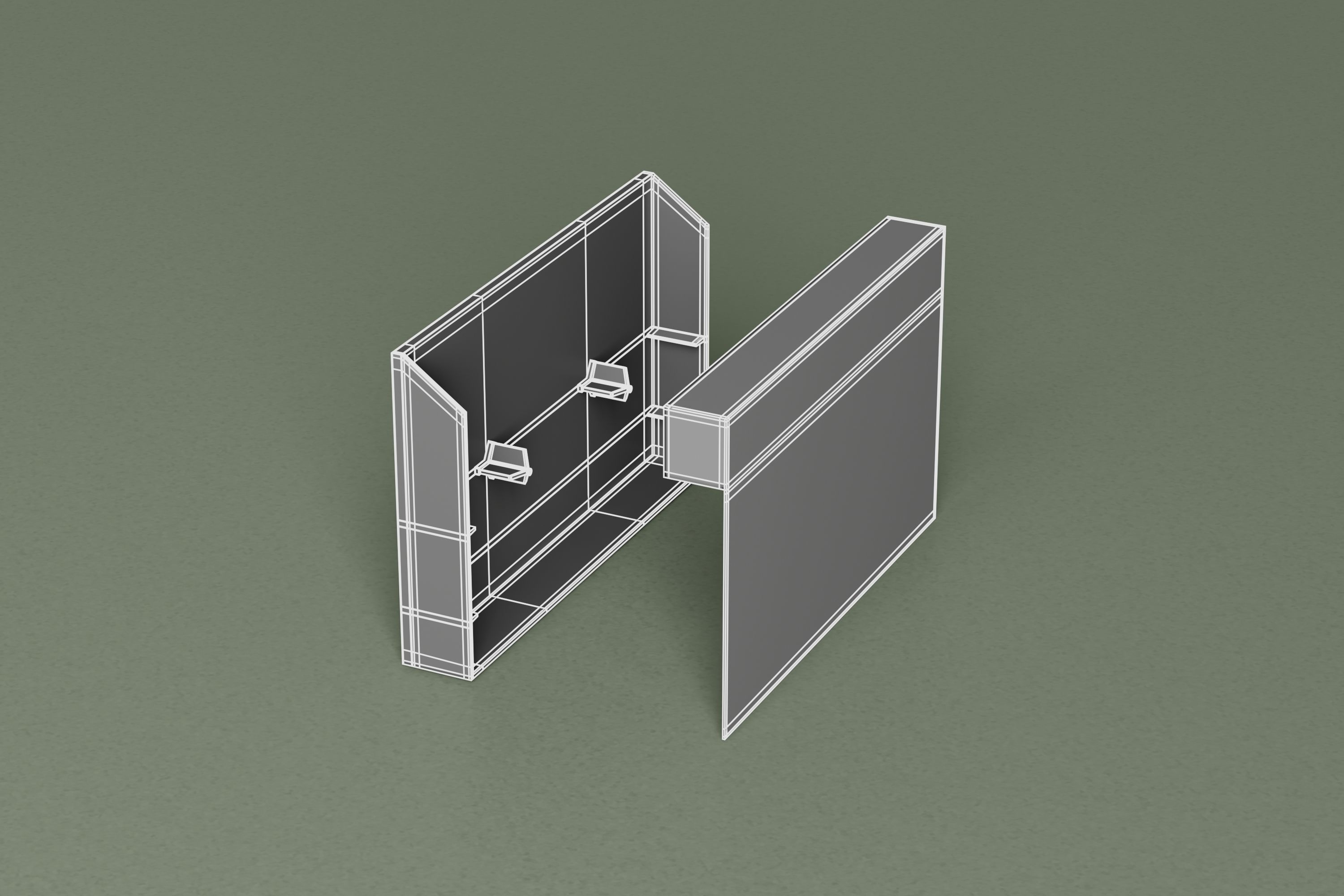 3D model cassette tape and box VR / AR / low-poly | CGTrader