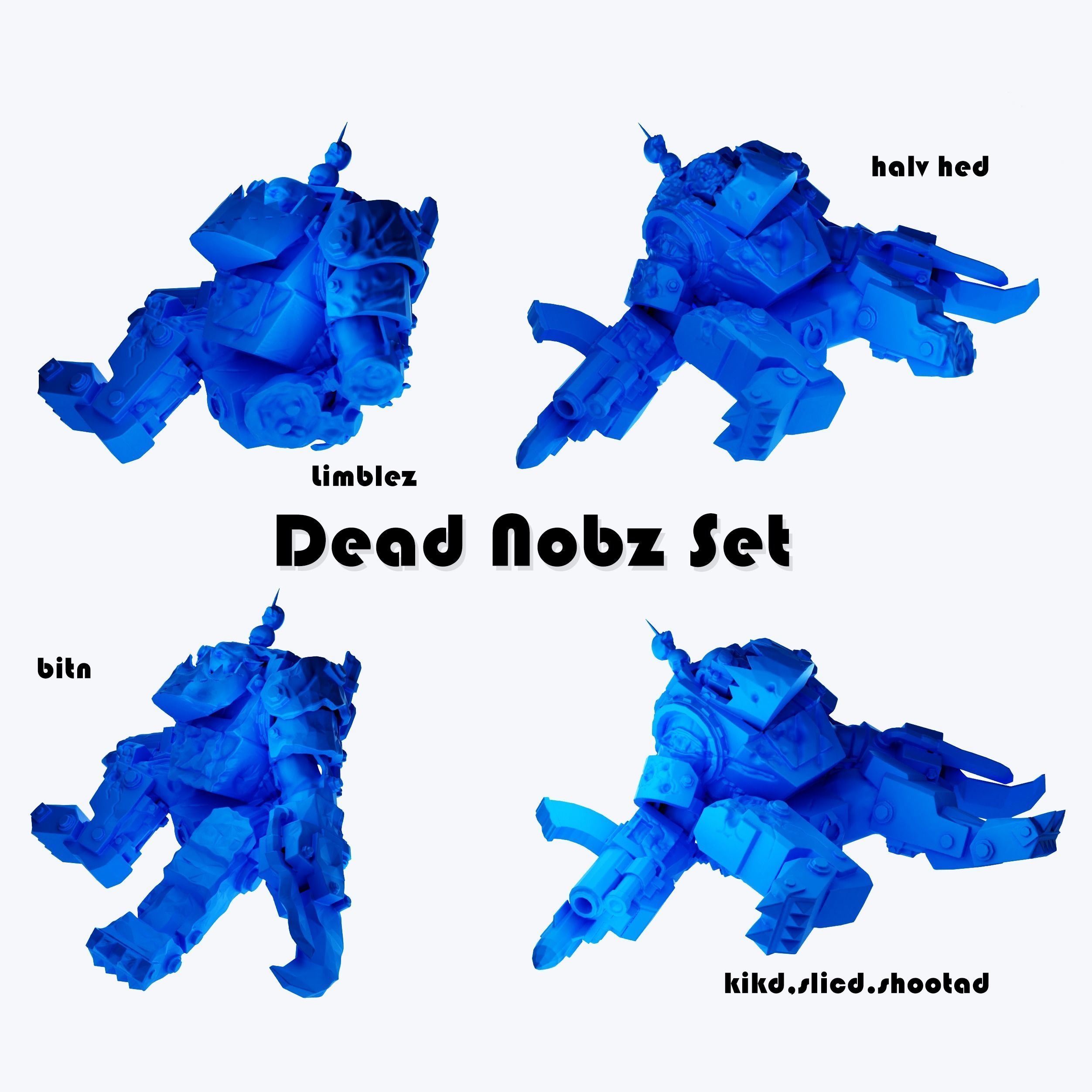 DEAD ORC NOBZ PACK 3D model 3D printable | CGTrader
