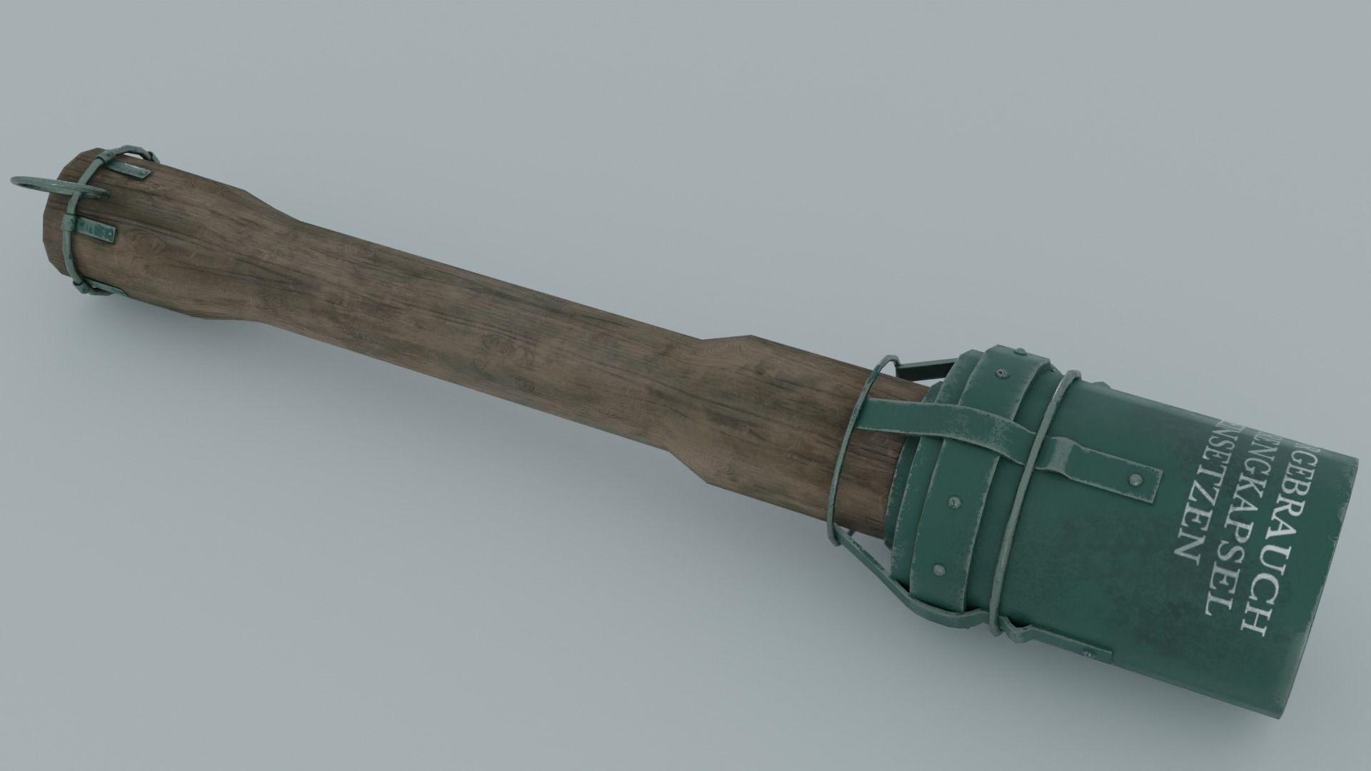 3D model German grenade VR / AR / low-poly | CGTrader