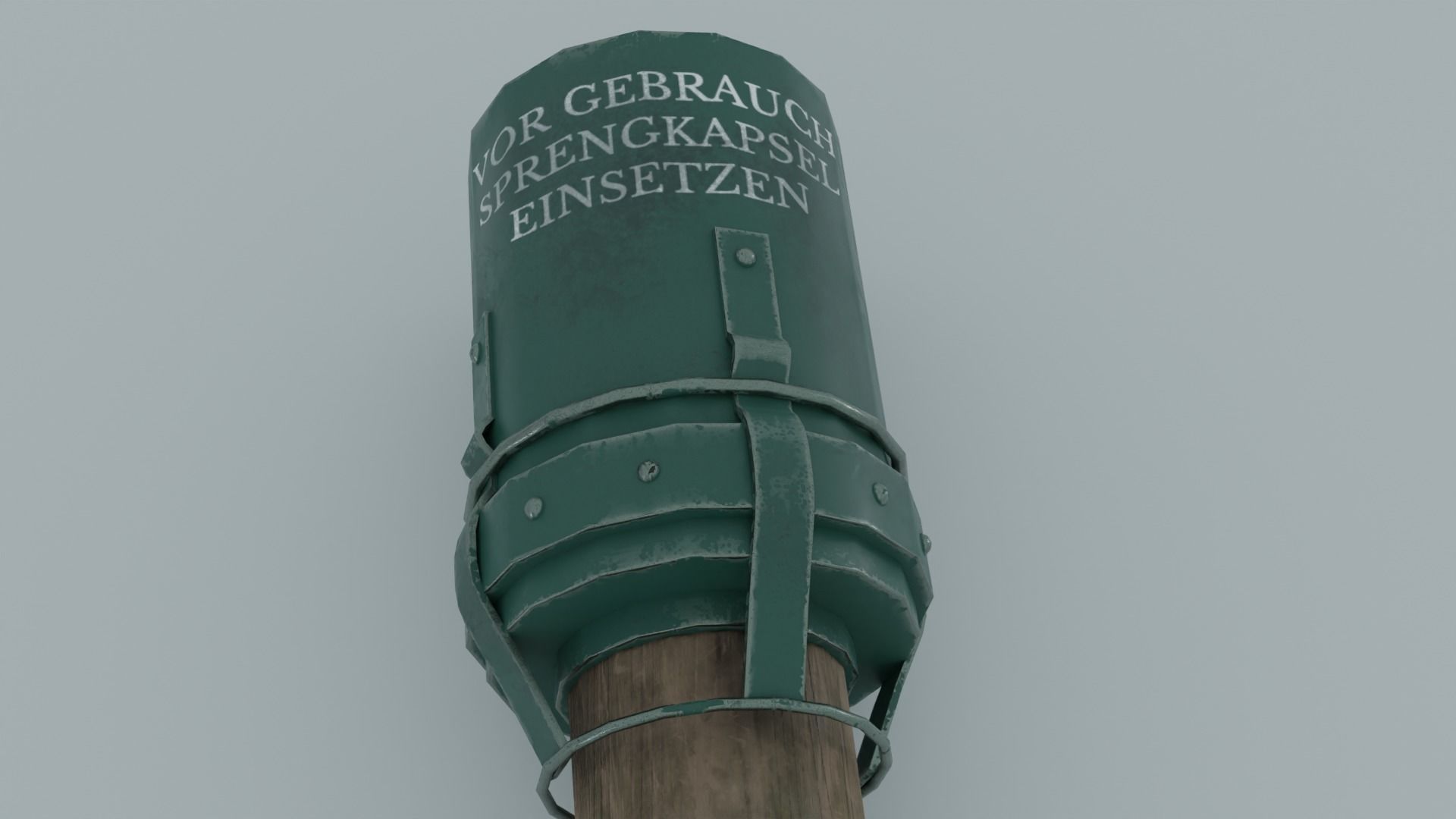 3D model German grenade VR / AR / low-poly | CGTrader